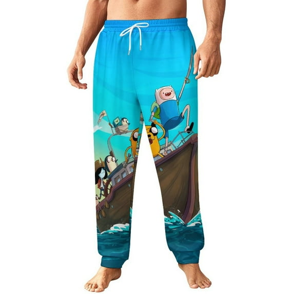 Adventure Time Jake The Dog Men's Athletic Joggers Stretch Sweatpants ...