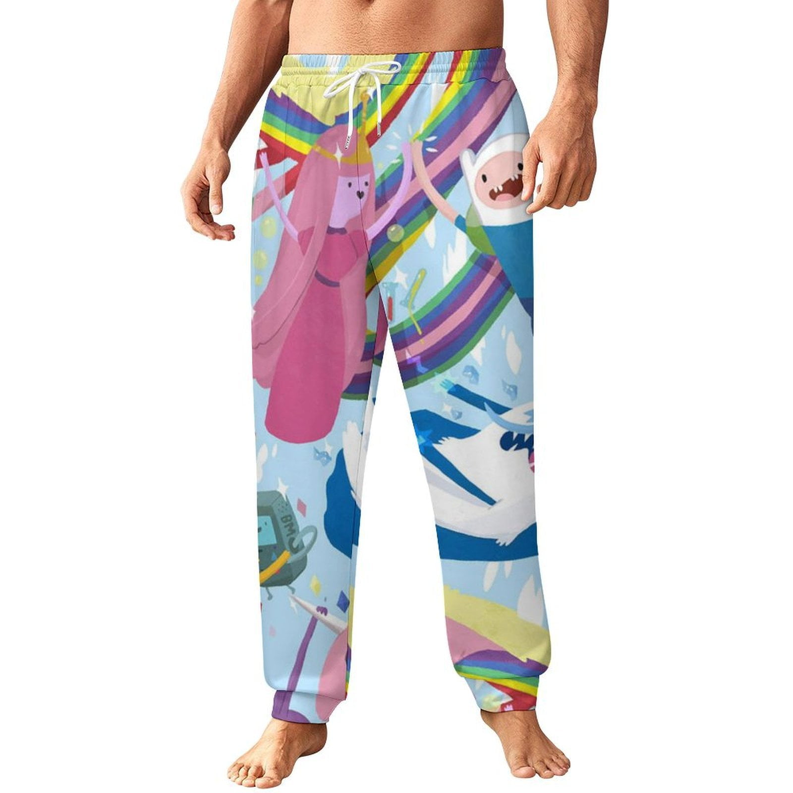 Adventure Time Jake The Dog Men's Athletic Joggers Stretch Sweatpants ...