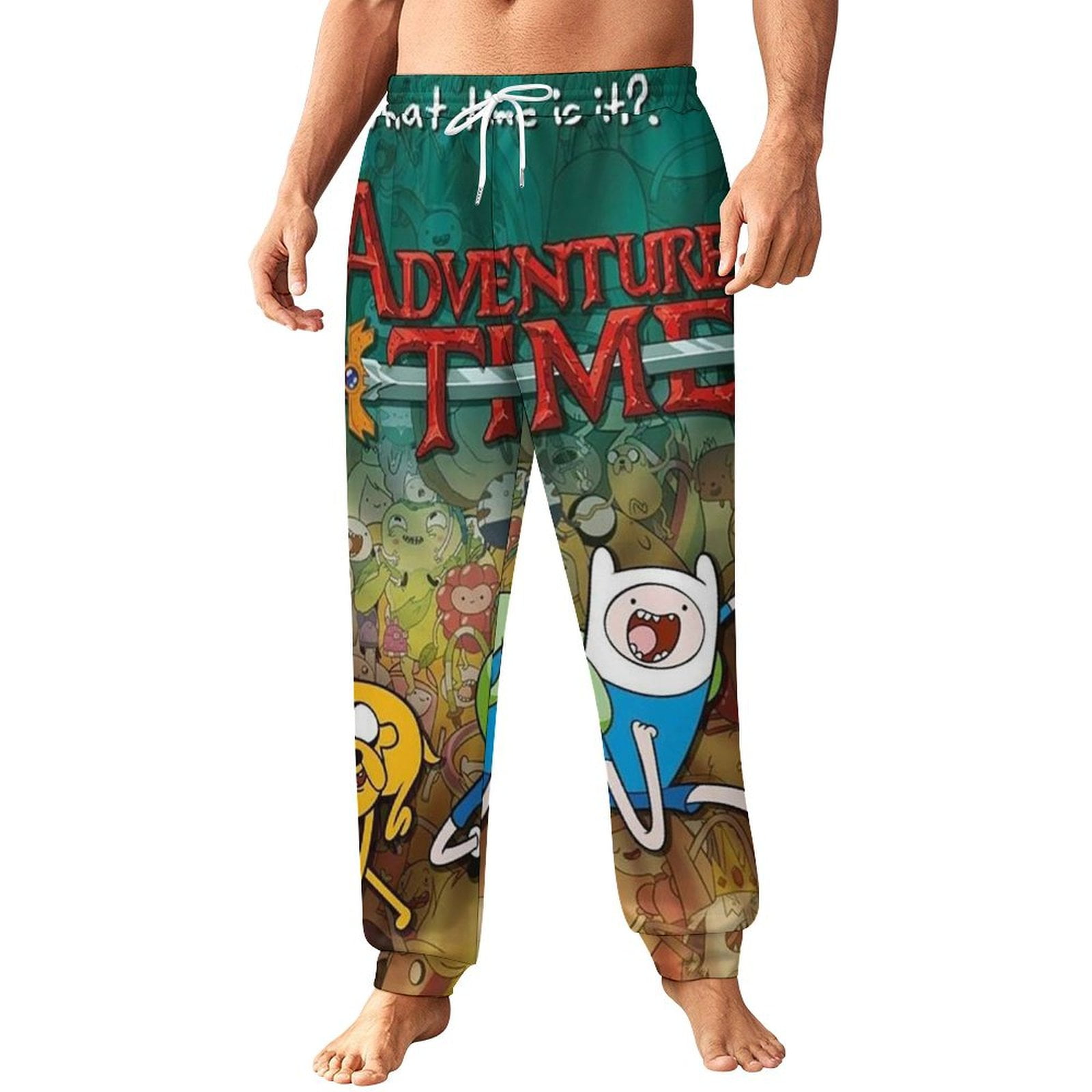Adventure Time Jake The Dog Men's Athletic Joggers Stretch Sweatpants ...