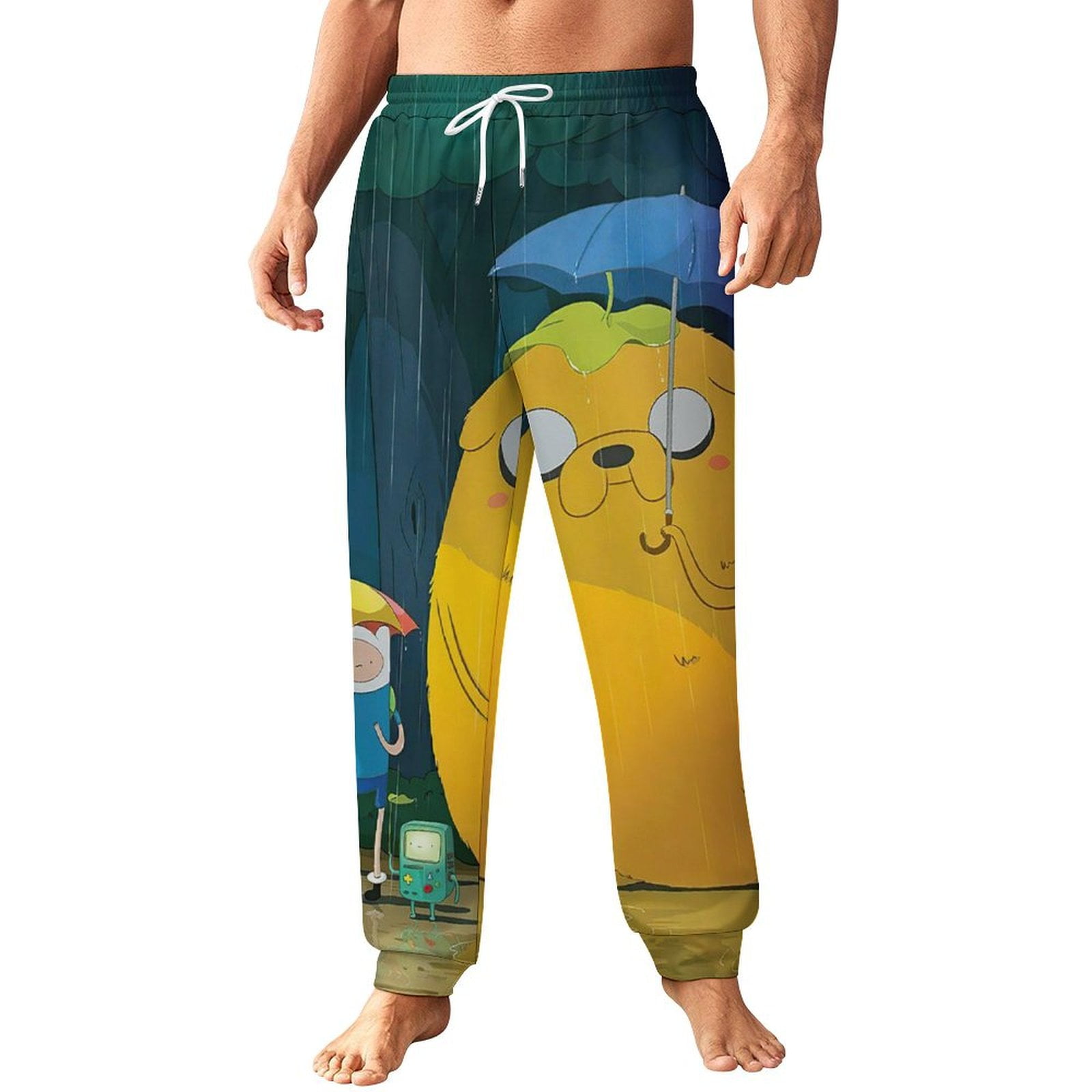 Adventure Time Jake The Dog Men's Athletic Joggers Stretch Sweatpants ...