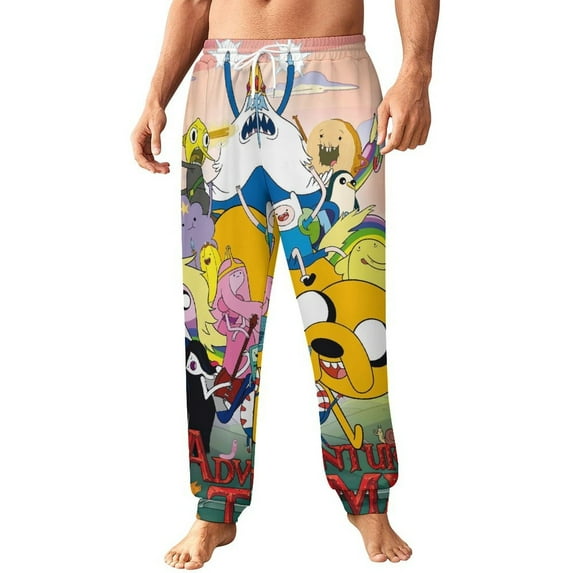 Adventure Time Jake The Dog Men's Athletic Joggers Stretch Sweatpants ...