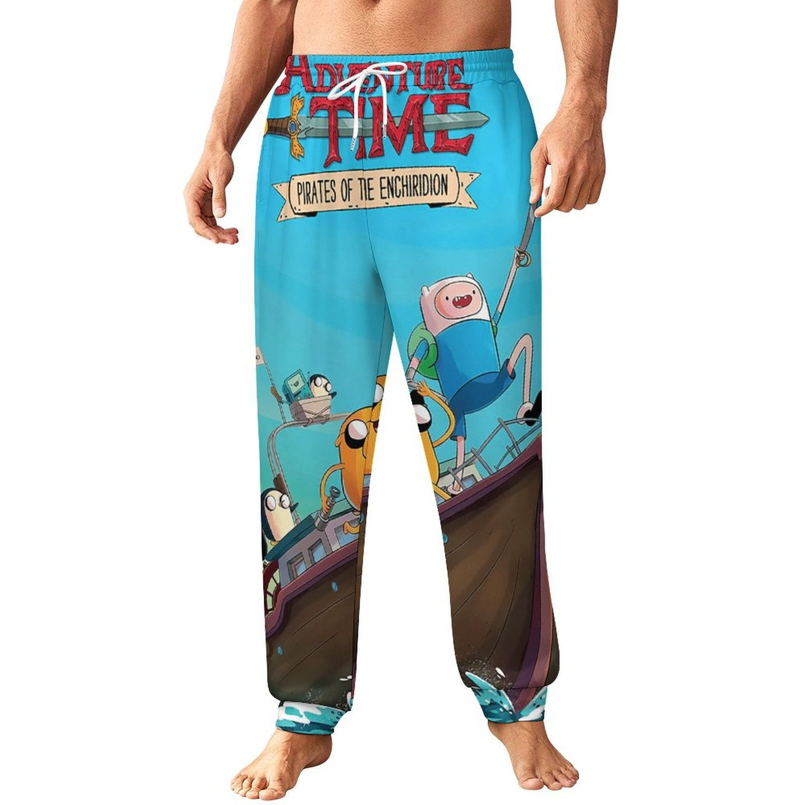Adventure Time Jake The Dog Men's Athletic Joggers Stretch Sweatpants ...