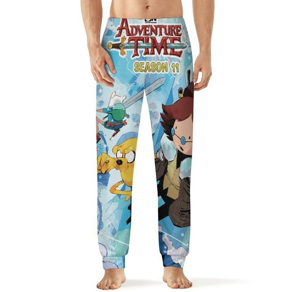 Adventure Time Jake The Dog Men's Lightweight Pajama Pants Soft Lounge ...