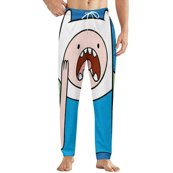 Adventure Time Jake The Dog Mens Pajama Pants Microfleece Pajama ...