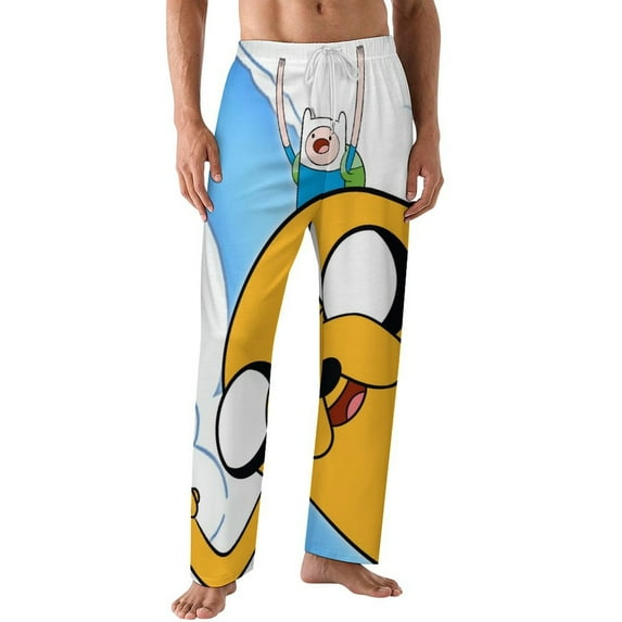 Adventure Time Jake The Dog Mens Pajama Pants PJs Bottoms Sleepwear ...
