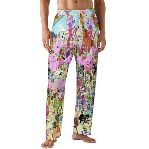 Adventure Time Jake The Dog Mens Pajama Pants PJs Bottoms Sleepwear ...