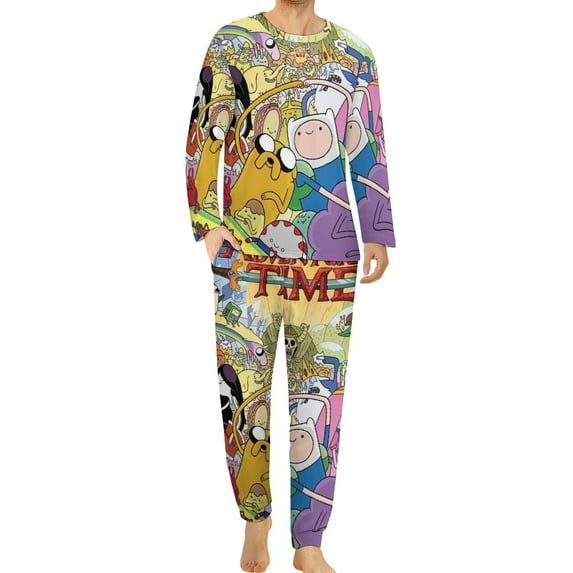 Adventure Time Jake The Dog Mens Pajamas Set Soft Pj Sets Comfy ...