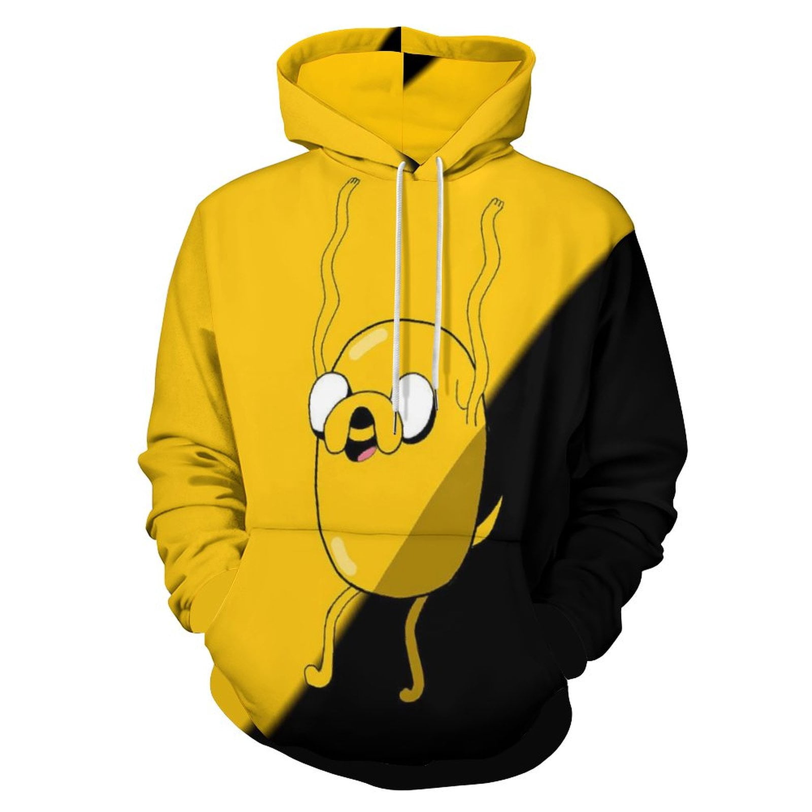 Adventure Time Jake The Dog Mens Womens Novelty Hoodie 3D Print ...