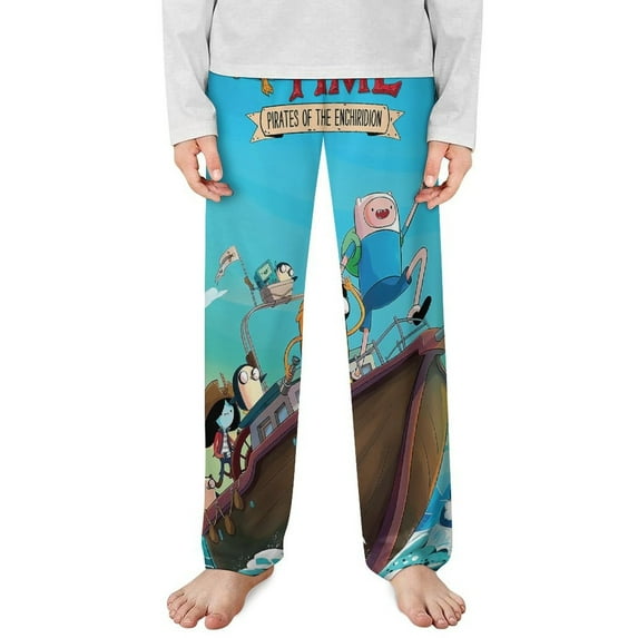 Adventure Time Jake The Dog Pajama Pants Long Sleep Pants Soft Elastic ...