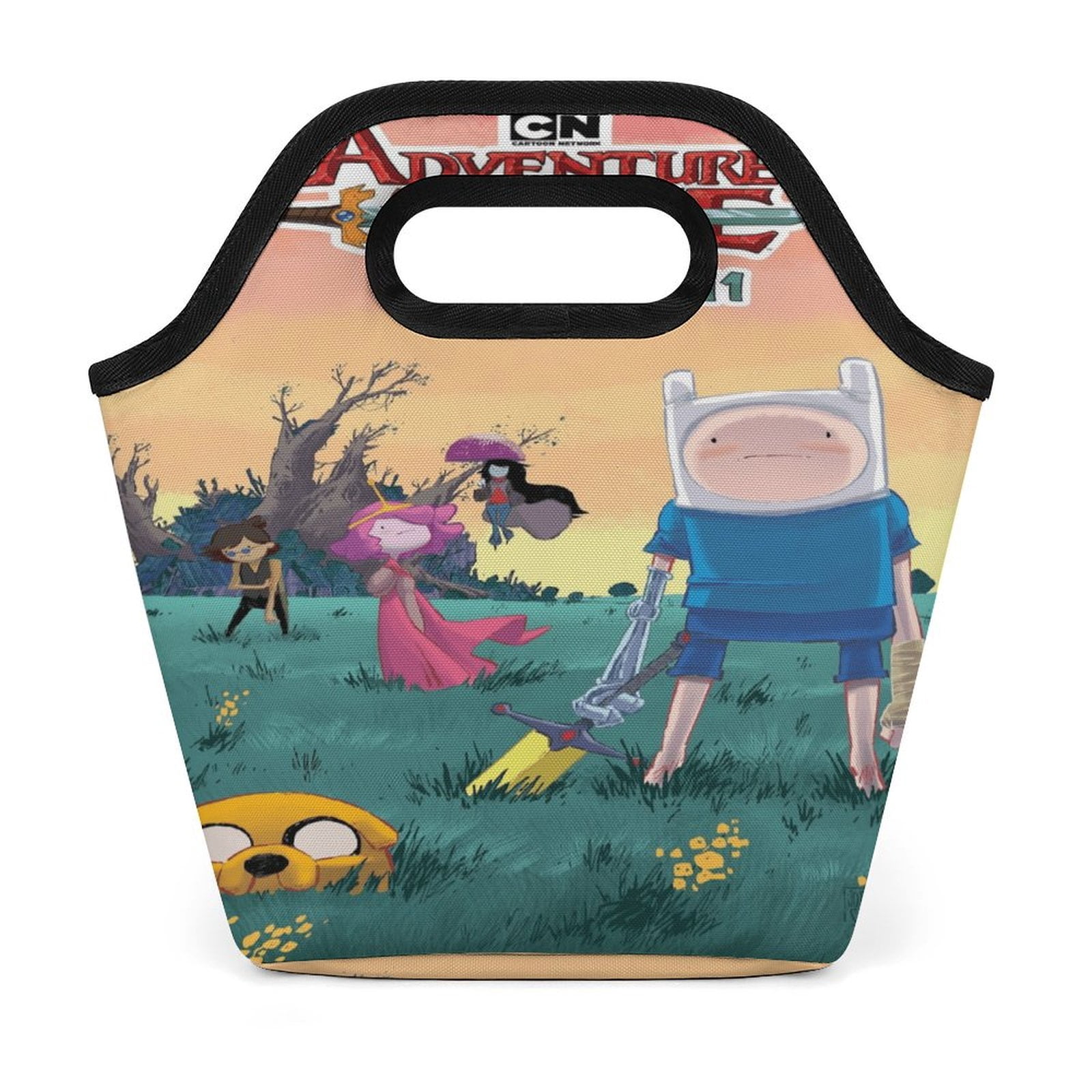 Adventure Time Jake The Dog Portable Lunch Bag Insulated Lunch Box ...