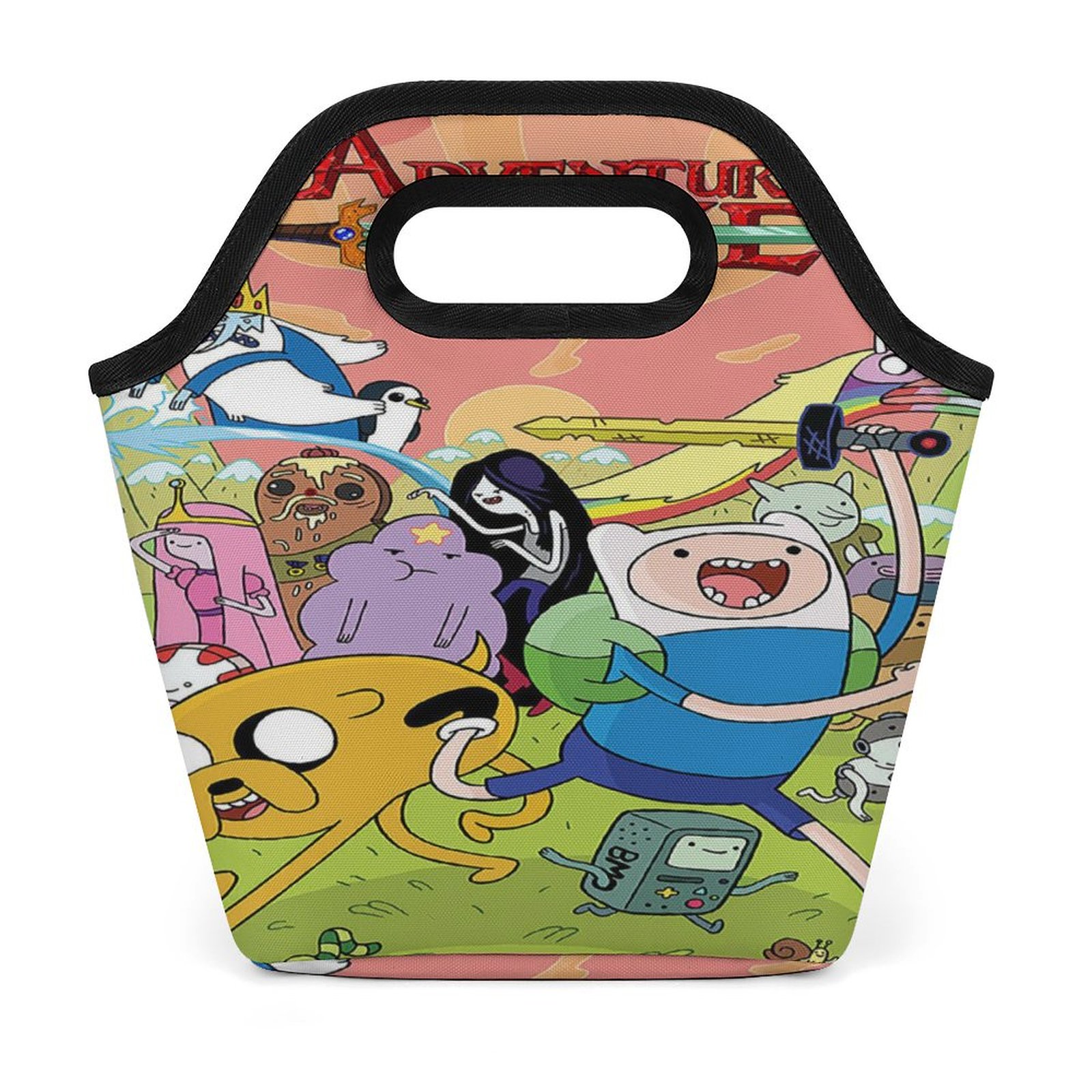 Adventure Time Jake The Dog Portable Lunch Bag Insulated Lunch Box ...