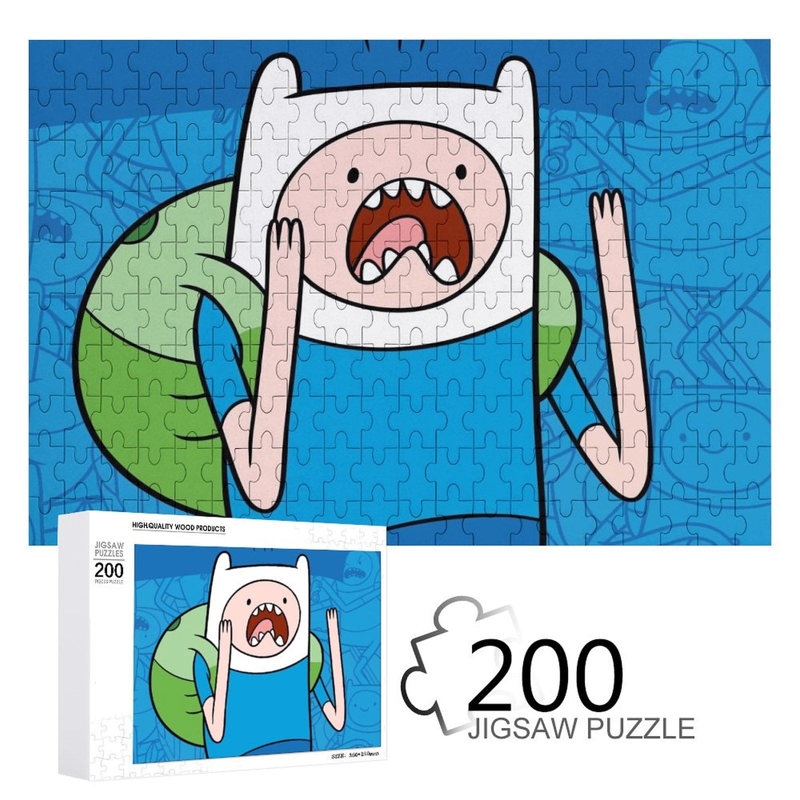 Adventure Time Jake The Dog Puzzle - 200 PCS Jigsaw Puzzle - Walmart.com
