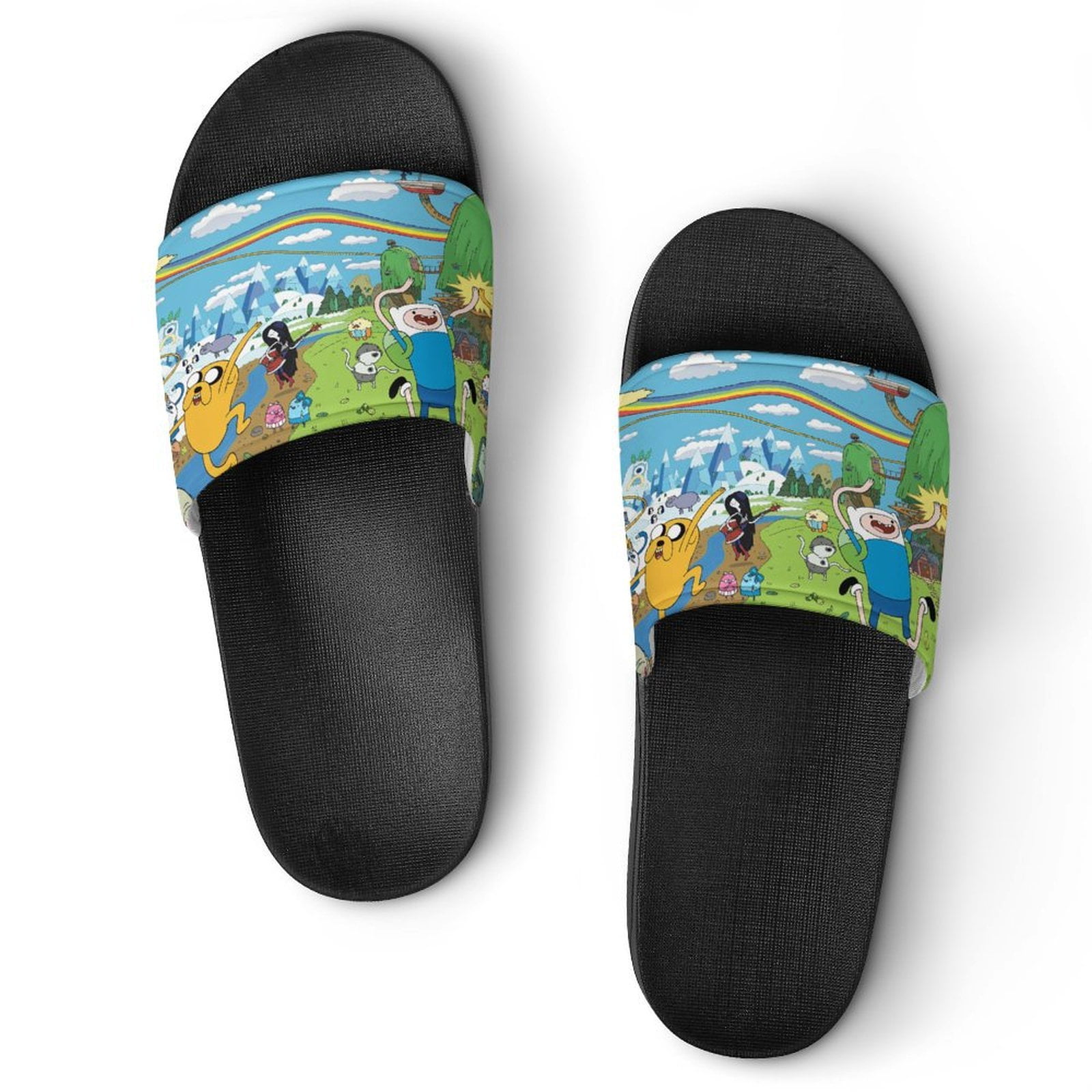 Adventure Time Jake The Dog Shower Slippers for Women & Men Non-Slip ...