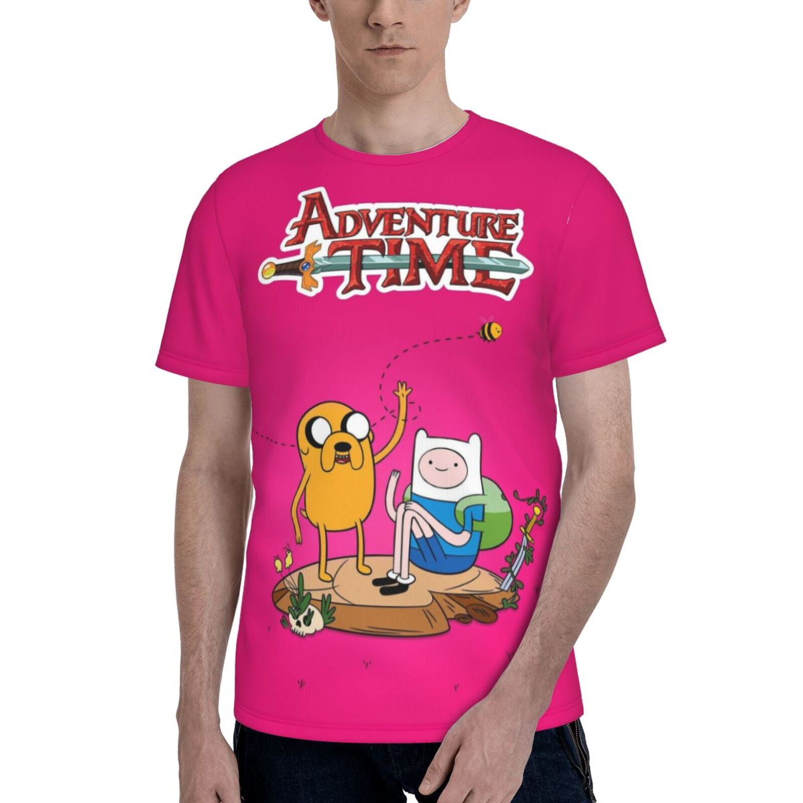 Adventure Time Jake The Dog T-Shirts 3d Printed Short Sleeve Tee Shirt ...