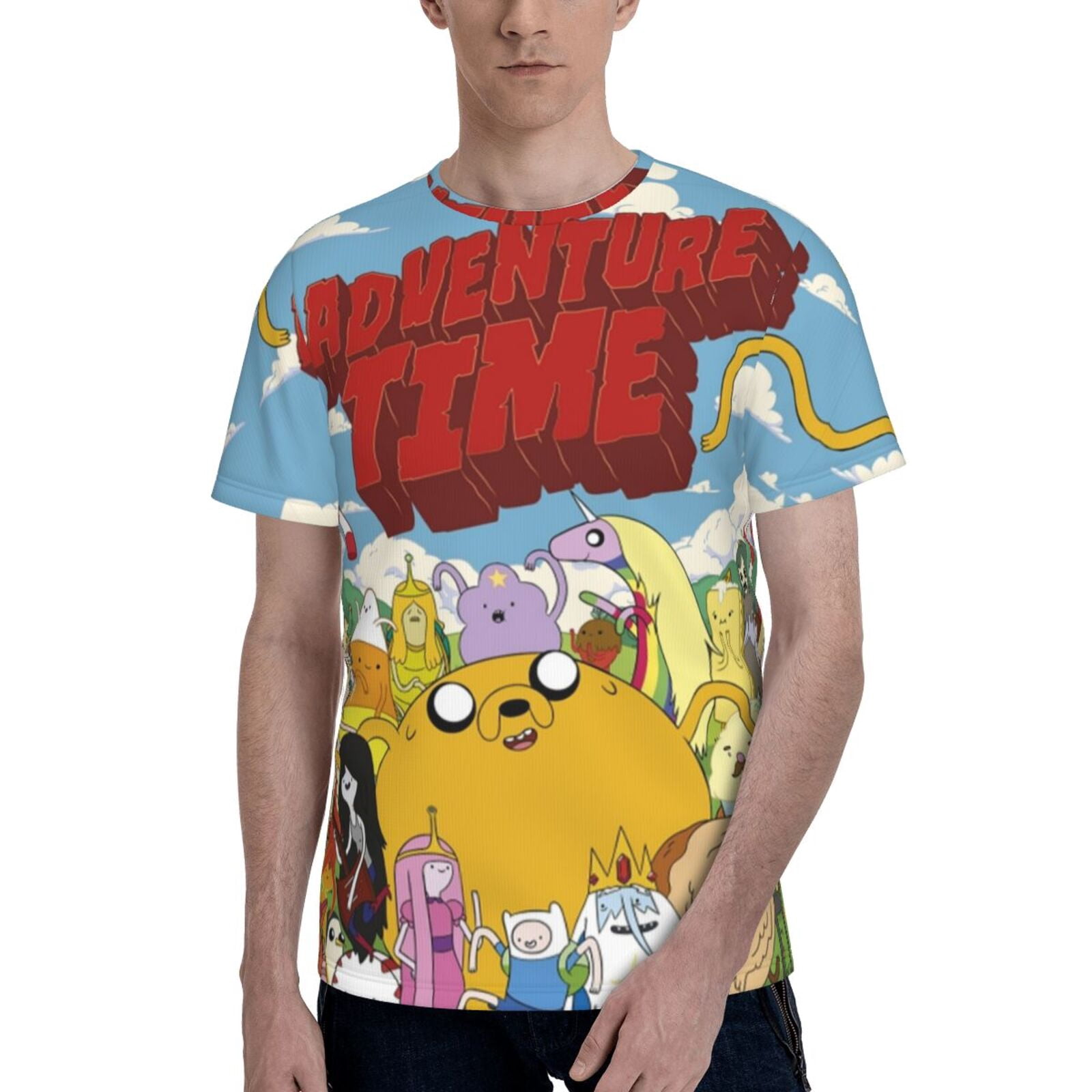 Adventure Time Jake The Dog T-Shirts 3d Printed Short Sleeve Tee Shirt ...