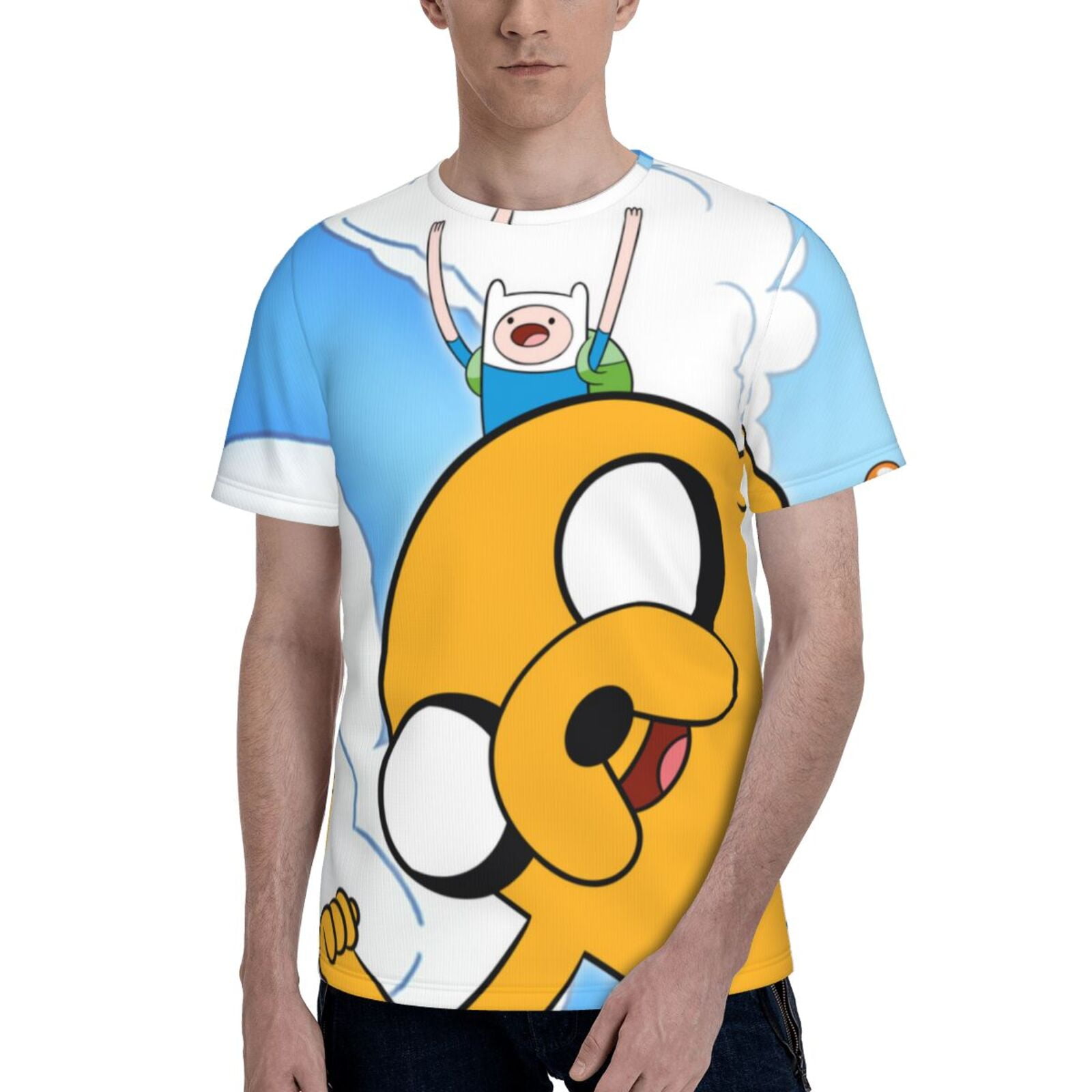 Adventure Time Jake The Dog T-Shirts 3d Printed Short Sleeve Tee Shirt ...