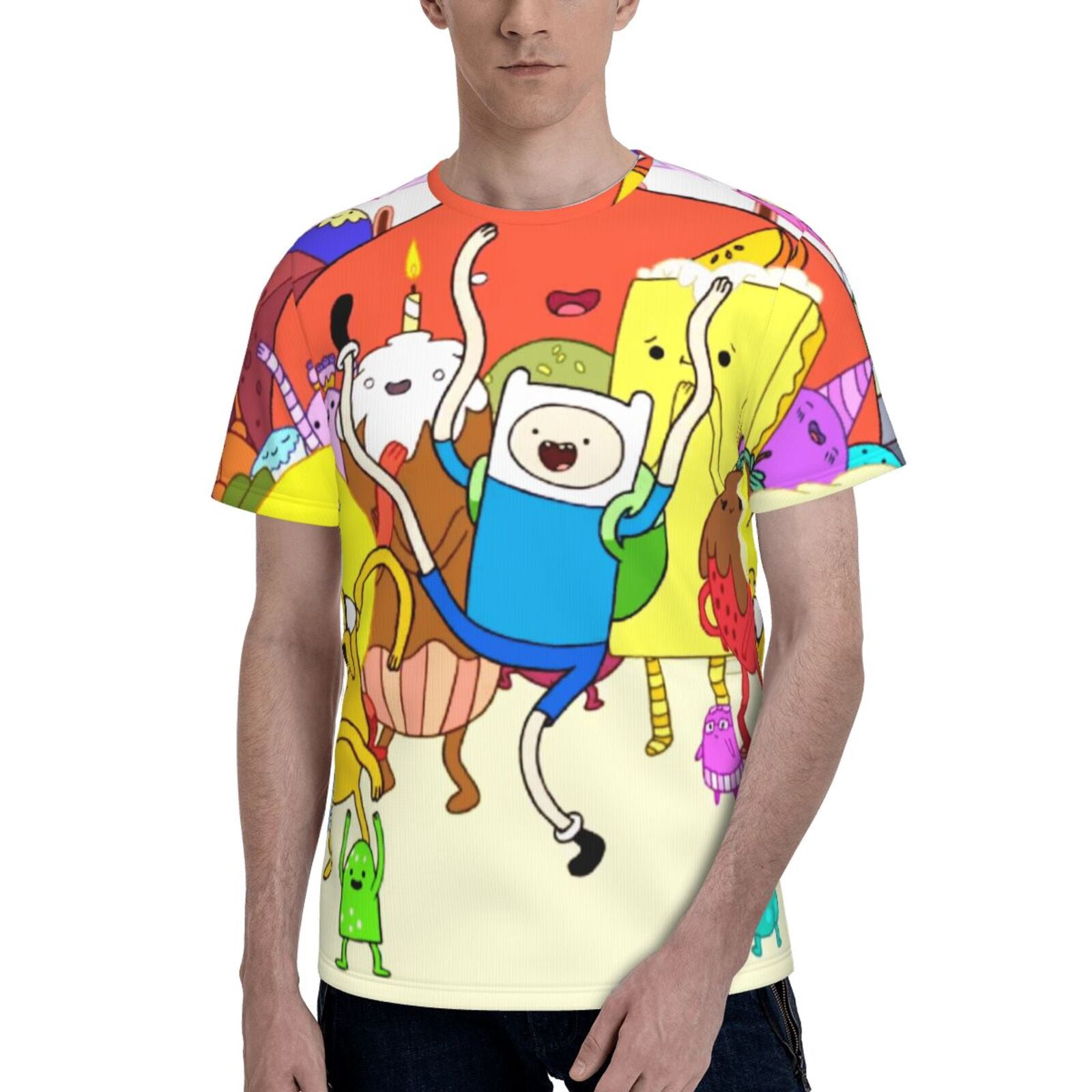 Adventure Time Jake The Dog T-Shirts 3d Printed Short Sleeve Tee Shirt ...