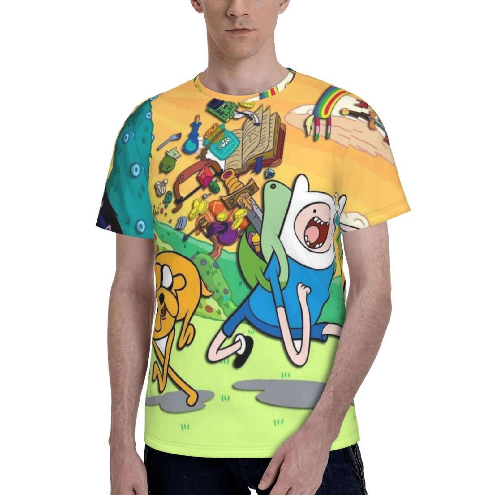 Adventure Time Jake The Dog T-Shirts 3d Printed Short Sleeve Tee Shirt ...