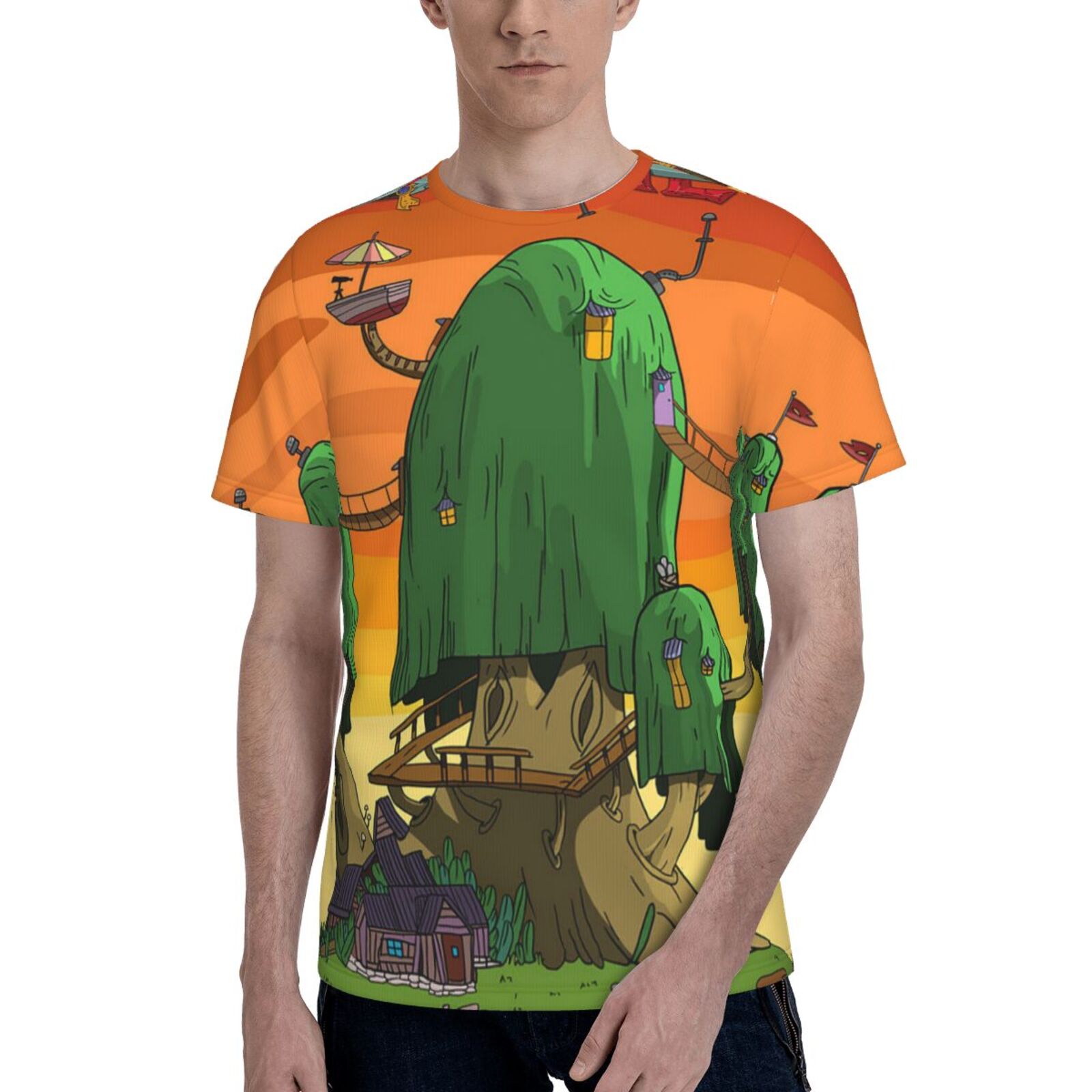 Adventure Time Jake The Dog T-Shirts 3d Printed Short Sleeve Tee Shirt ...