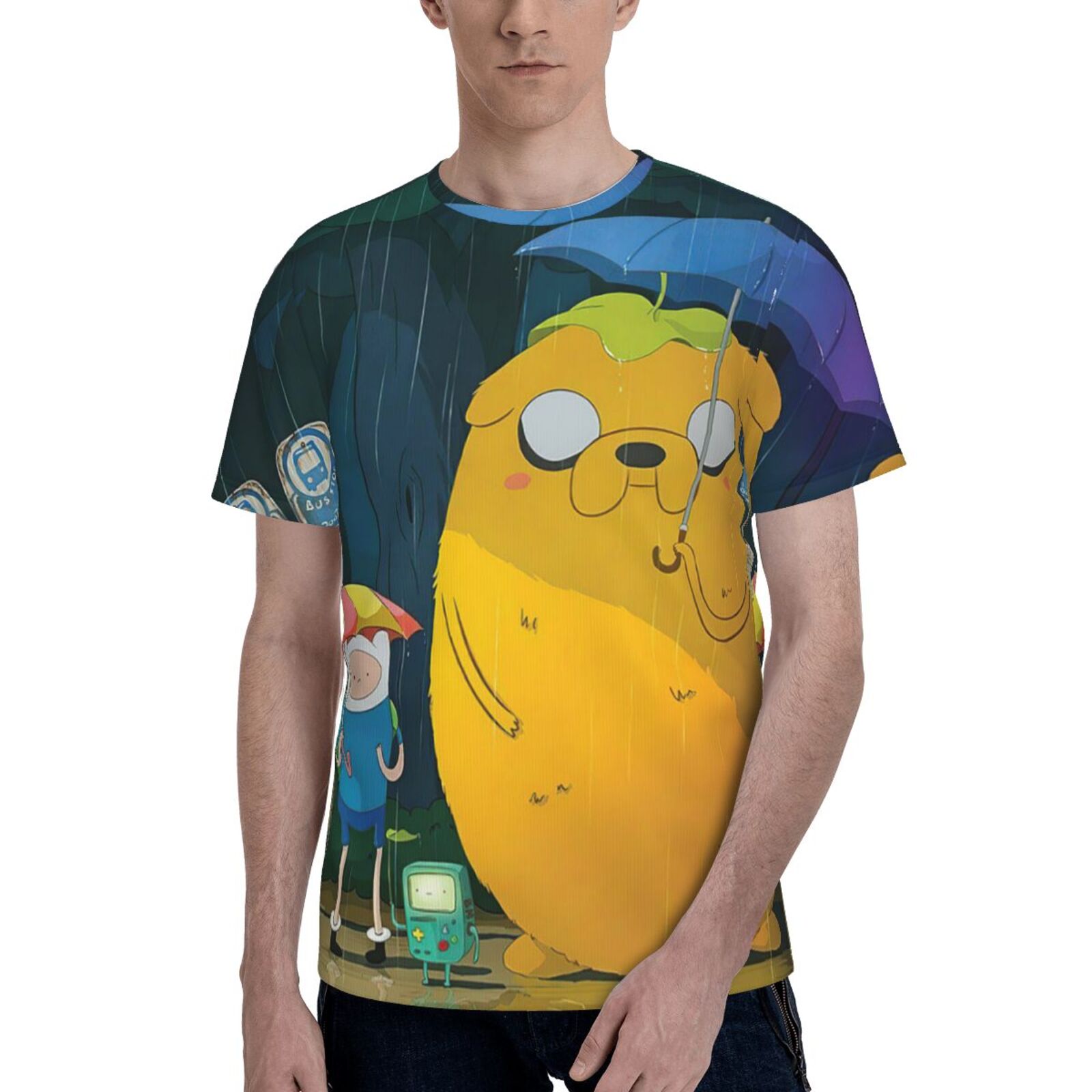 Adventure Time Jake The Dog T-Shirts 3d Printed Short Sleeve Tee Shirt ...