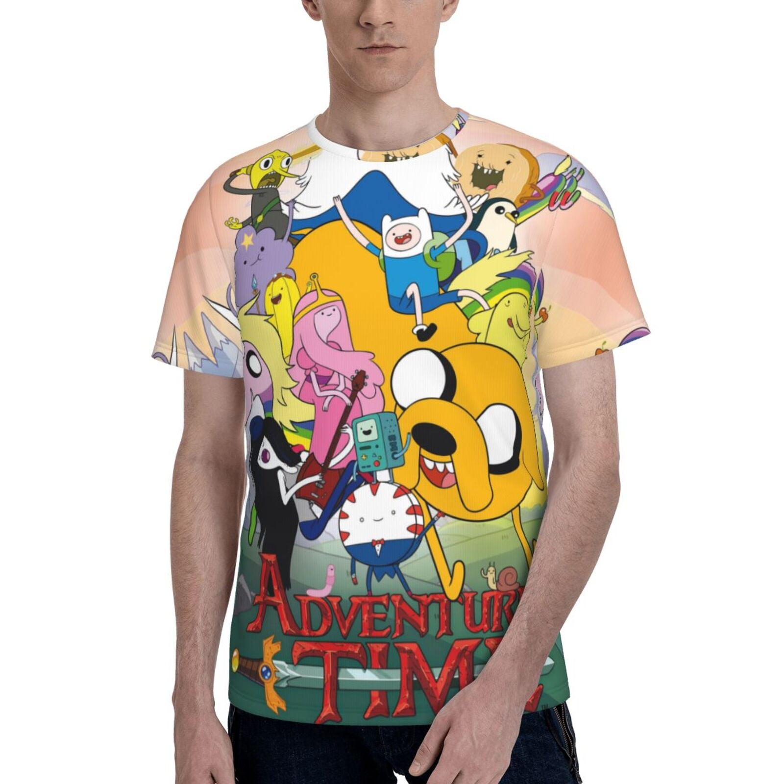 Adventure Time Jake The Dog T-Shirts 3d Printed Short Sleeve Tee Shirt ...