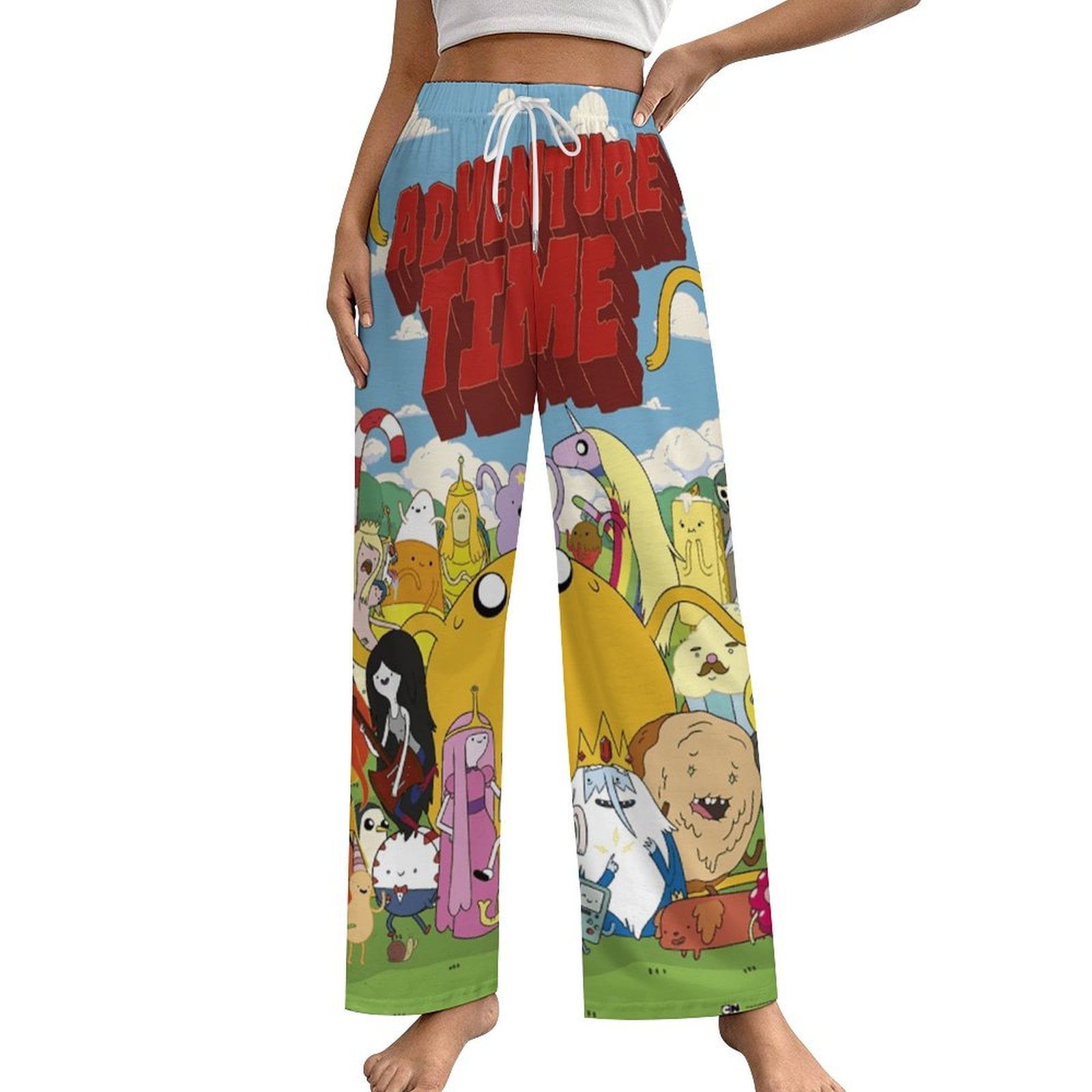 Adventure Time Jake The Dog Womens Comfy Pajama PJ Pants Lounge Pants ...