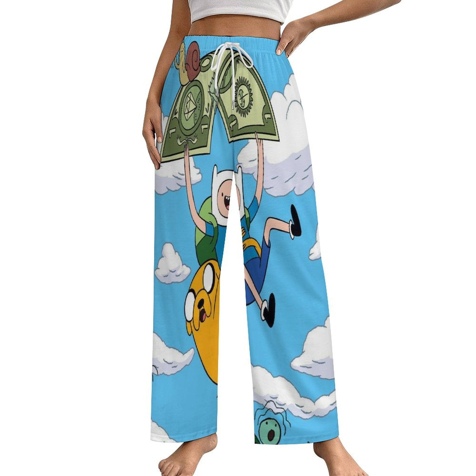 Adventure Time Jake The Dog Womens Comfy Pajama PJ Pants Lounge Pants ...
