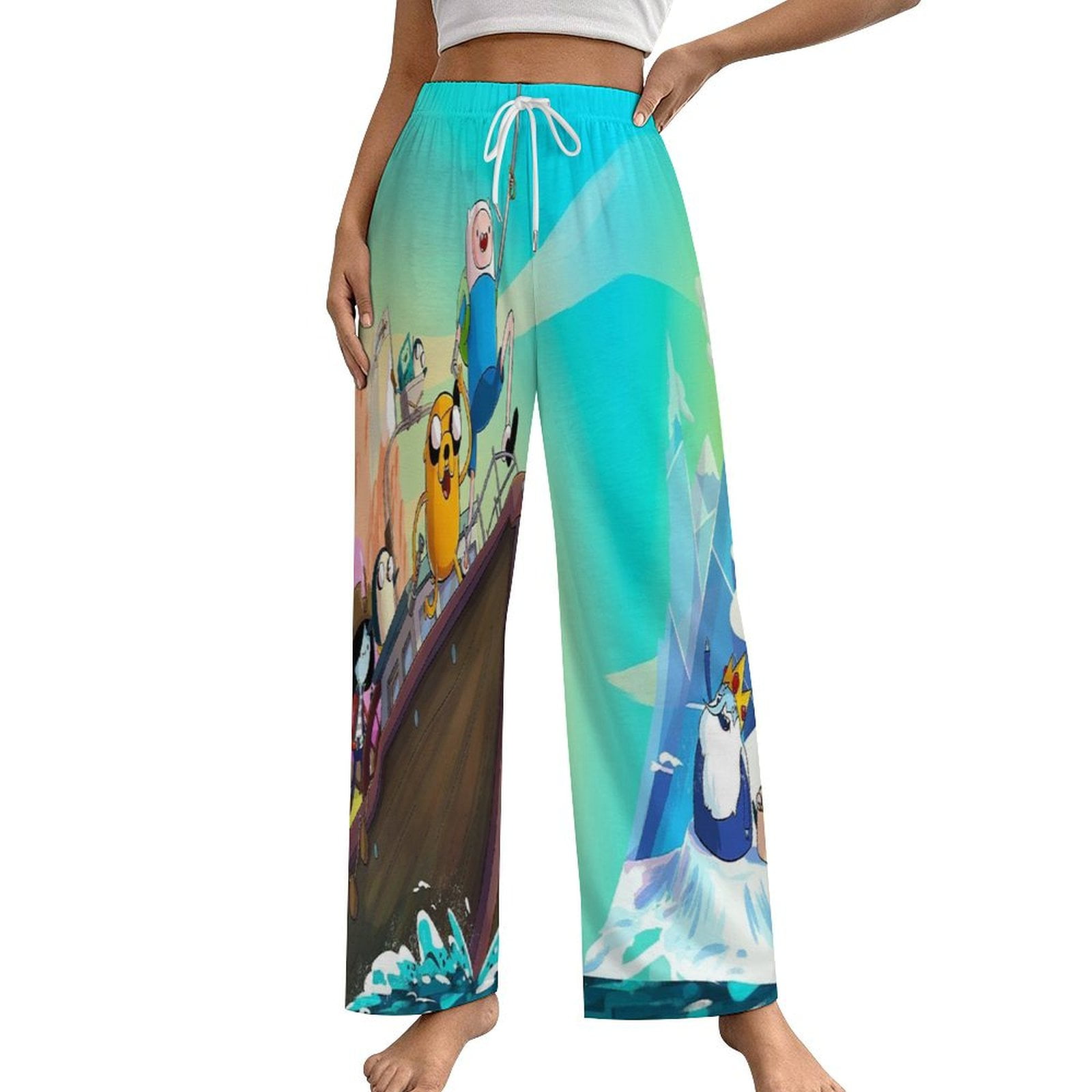 Adventure Time Jake The Dog Womens Comfy Pajama PJ Pants Lounge Pants ...