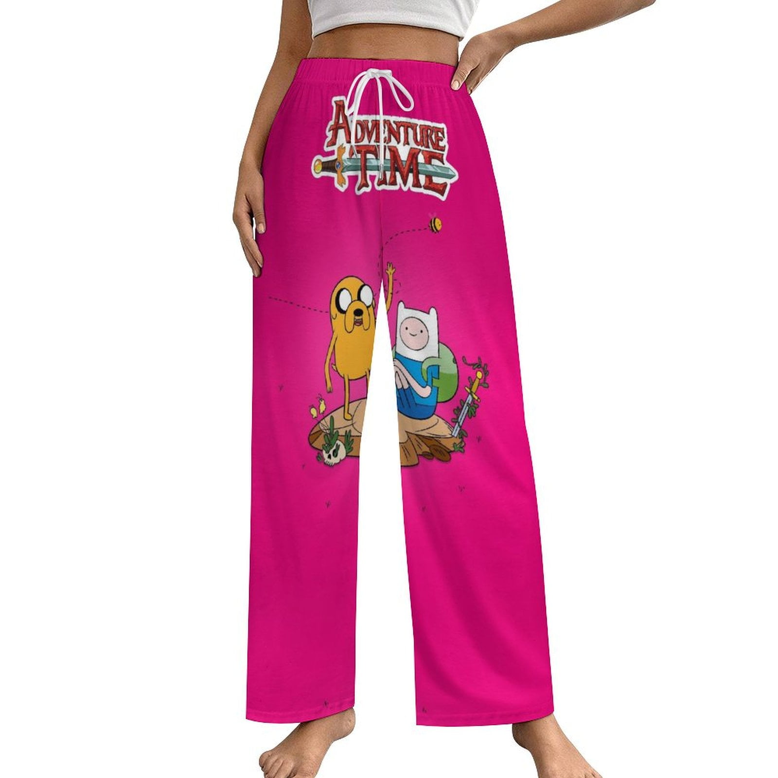 Adventure Time Jake The Dog Womens Comfy Pajama PJ Pants Lounge Pants ...
