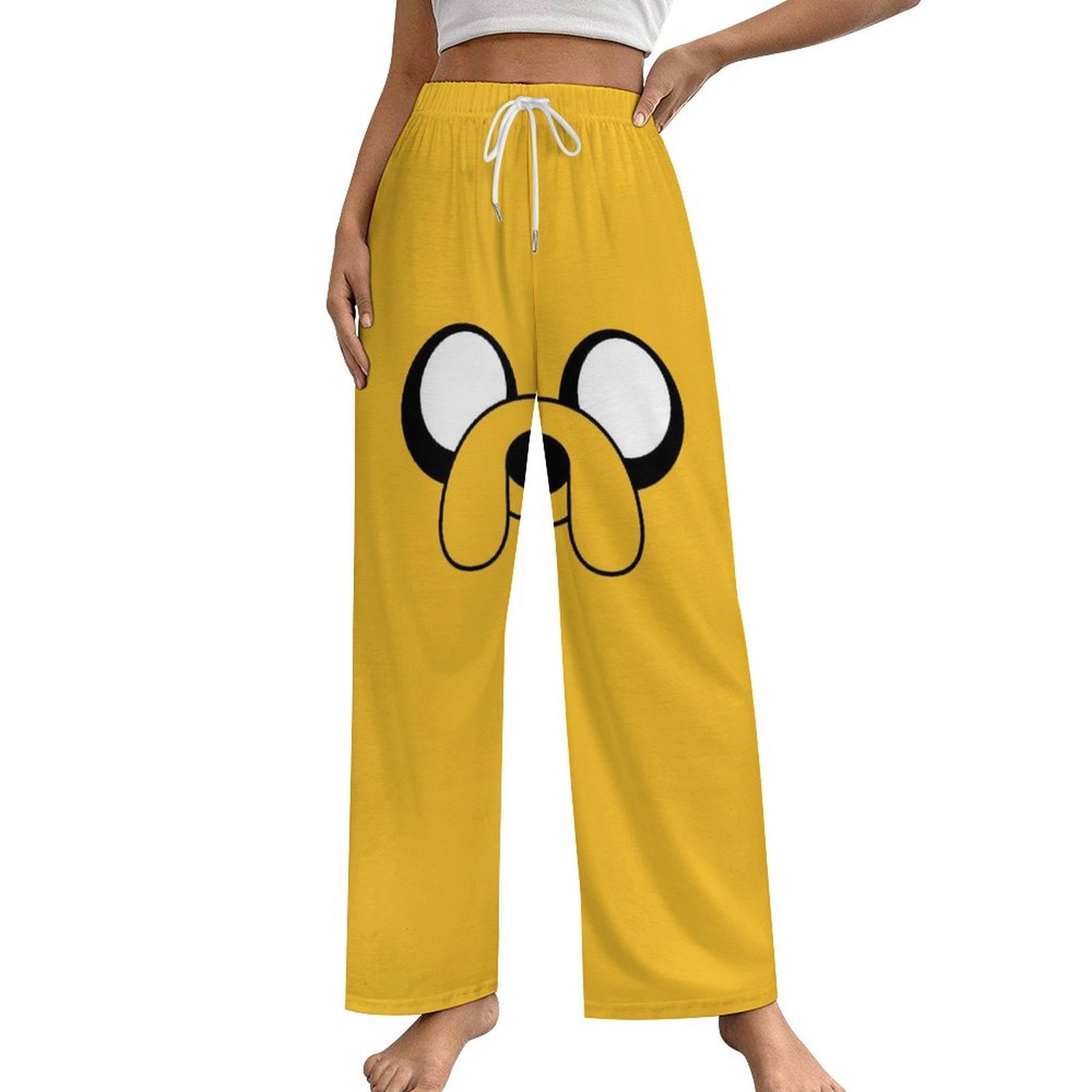 Adventure Time Jake The Dog Womens Comfy Pajama PJ Pants Lounge Pants ...
