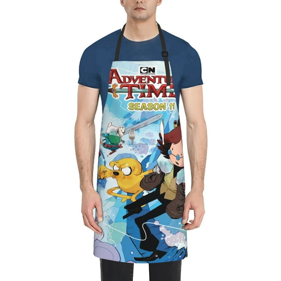 Adventure Time Jake the Dog Adjustable Bib Apron, Waterdrop Resistant ...