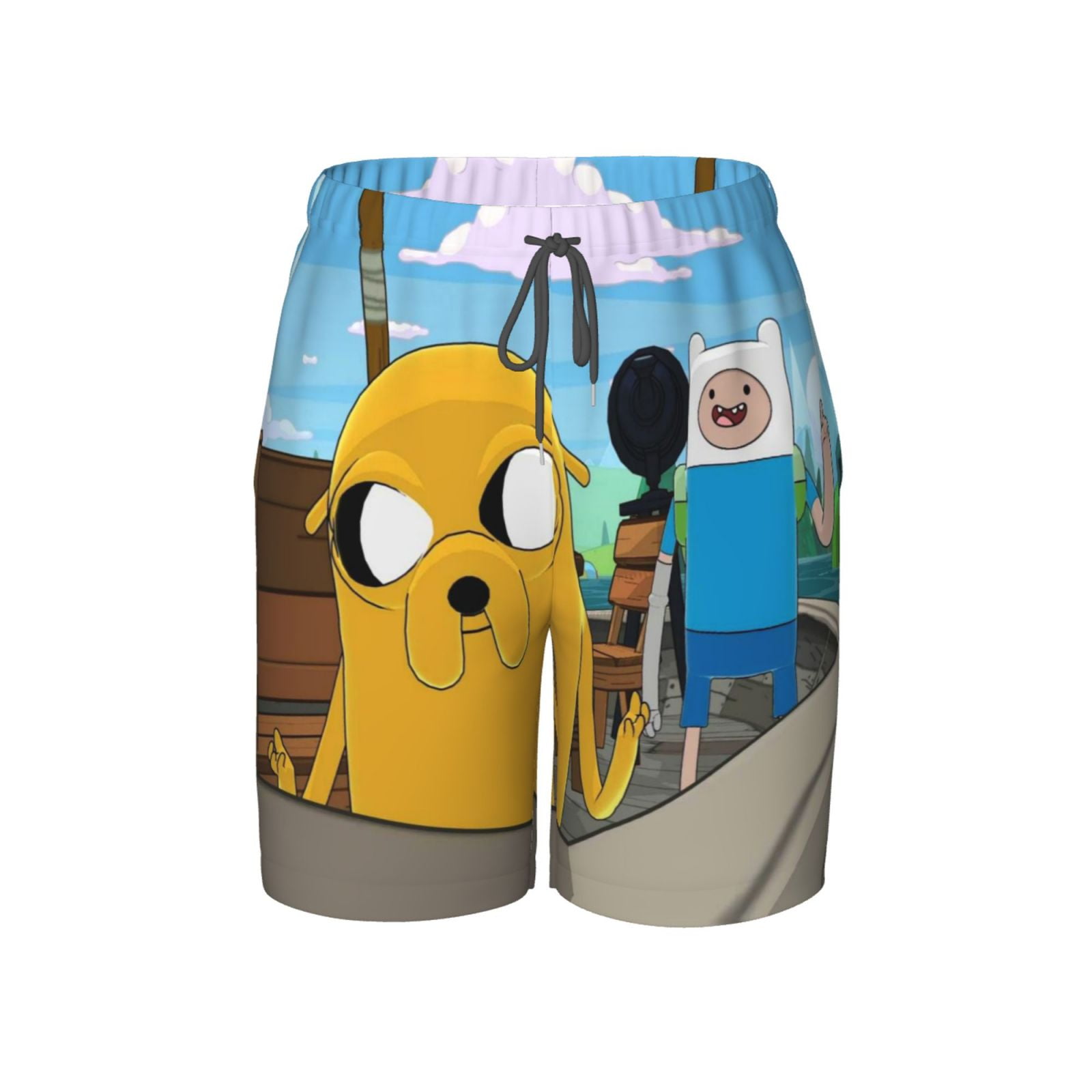Adventure Time Jake the Dog Boy's Swim Trunks Quick Dry Board Shorts ...