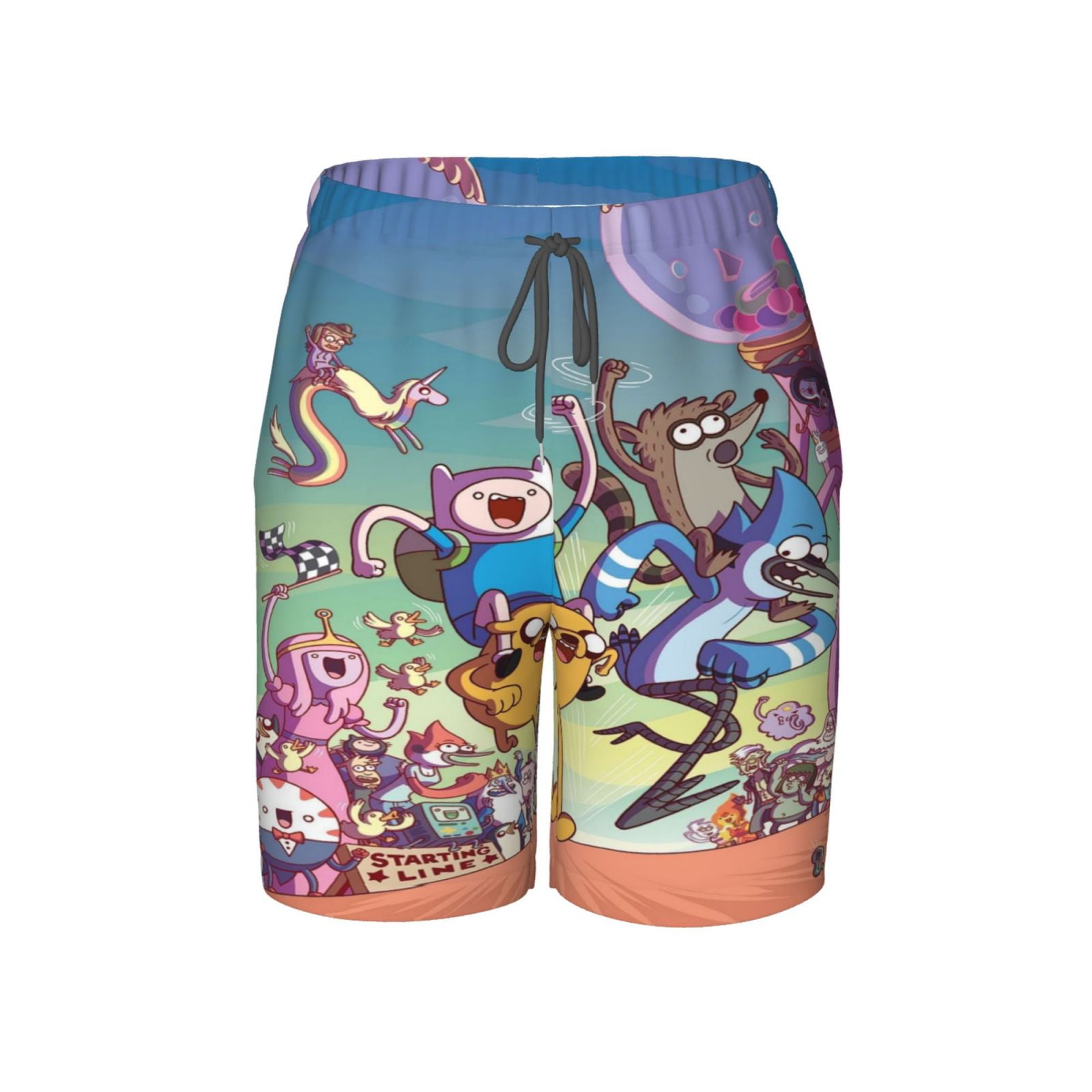 Adventure Time Jake the Dog Boy's Swim Trunks Quick Dry Board Shorts ...