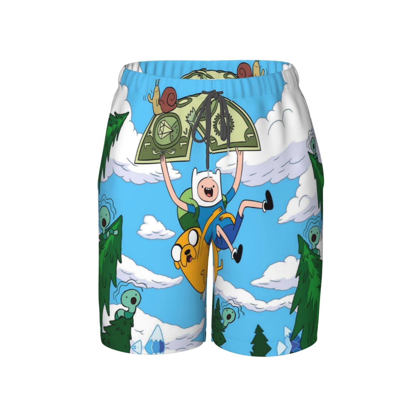 Adventure Time Jake the Dog Boy's Swim Trunks Quick Dry Board Shorts ...