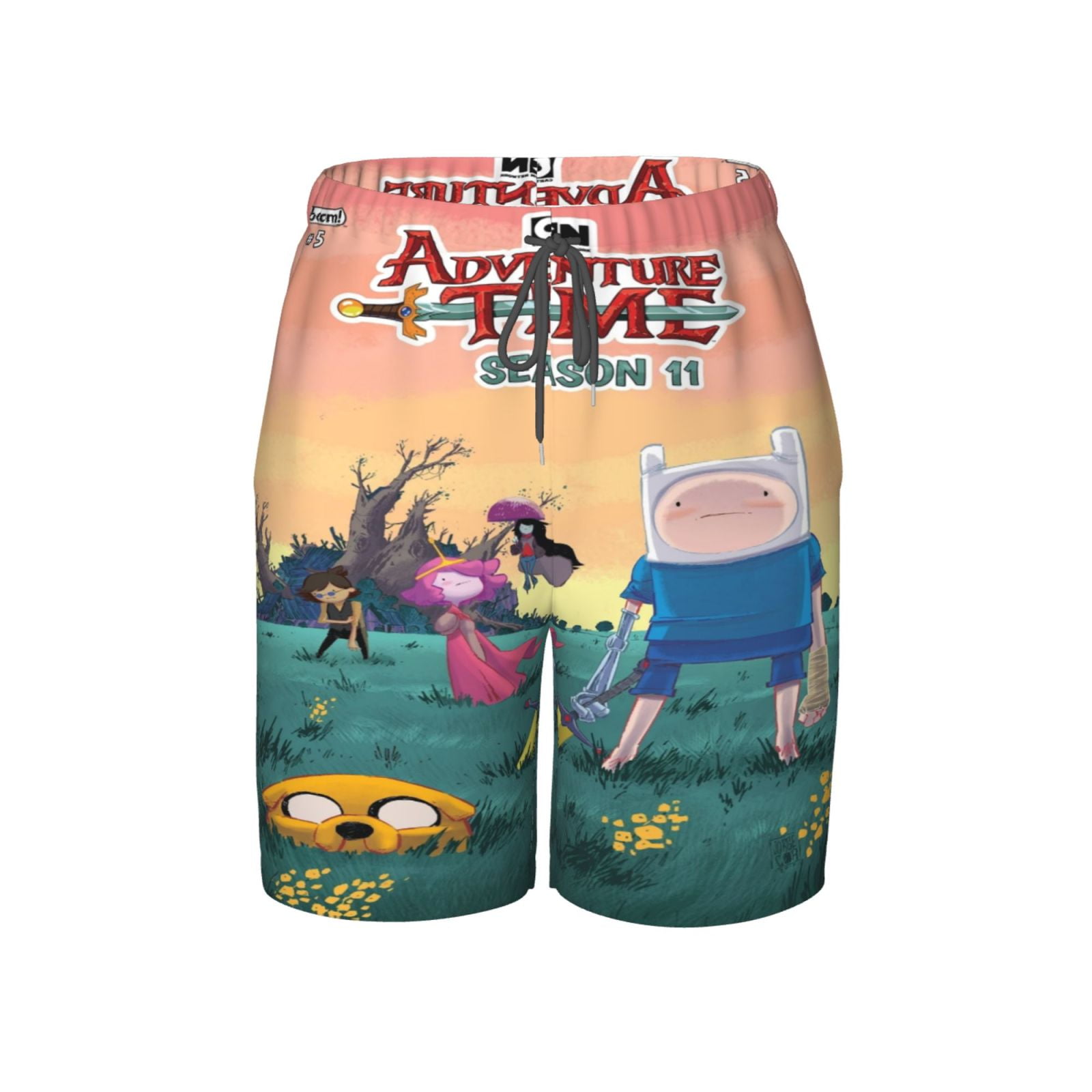 Adventure Time Jake the Dog Boy's Swim Trunks Quick Dry Board Shorts ...