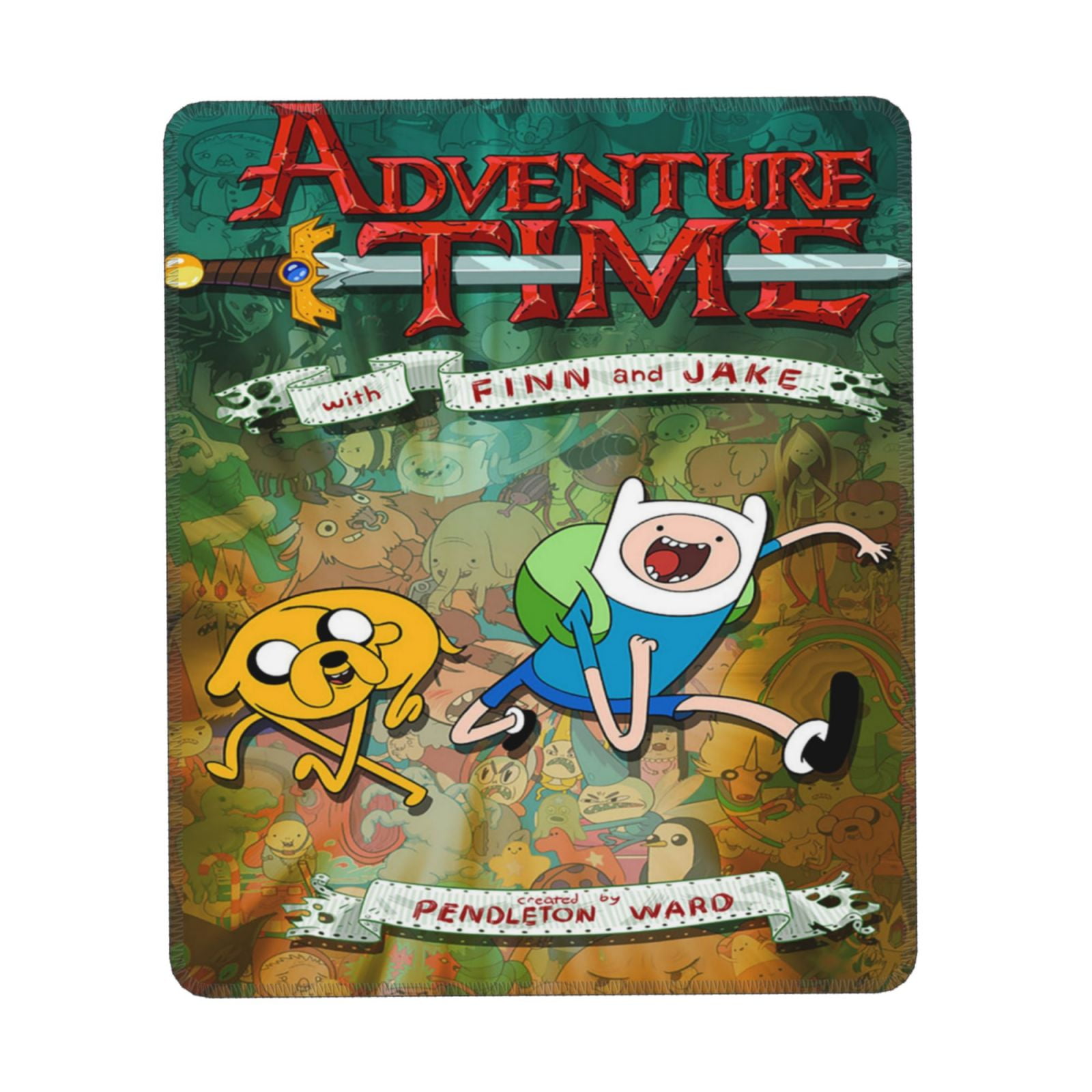 Adventure Time Jake the Dog Desk Mat, Gaming Mouse Pad Mat with Non ...