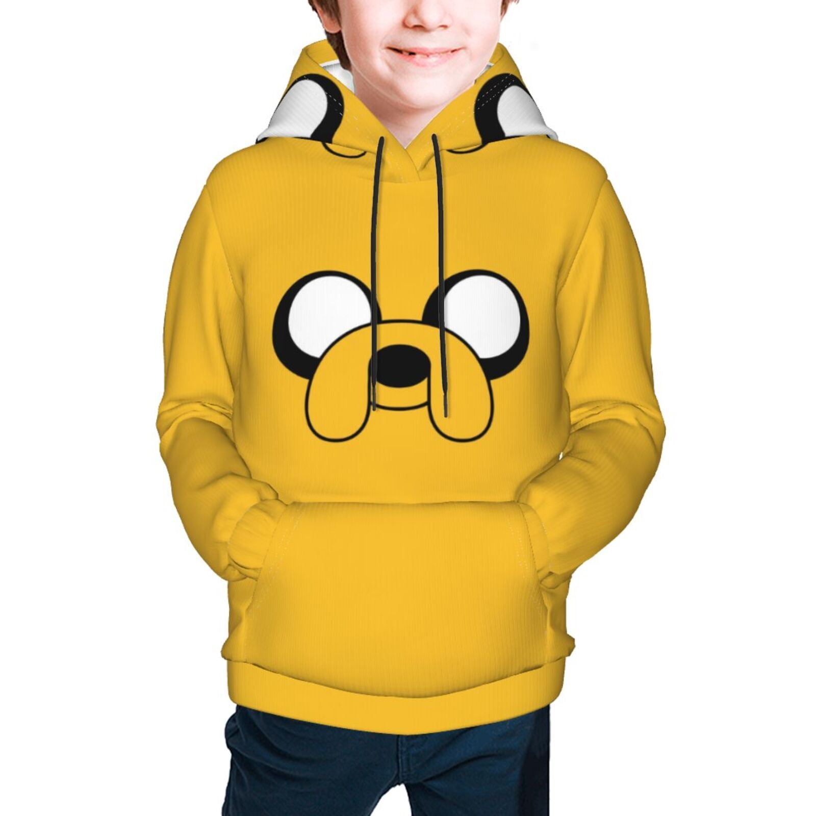 Adventure Time Jake the Dog Hoodie 3D Print Pullover Hooded Long Sleeve ...