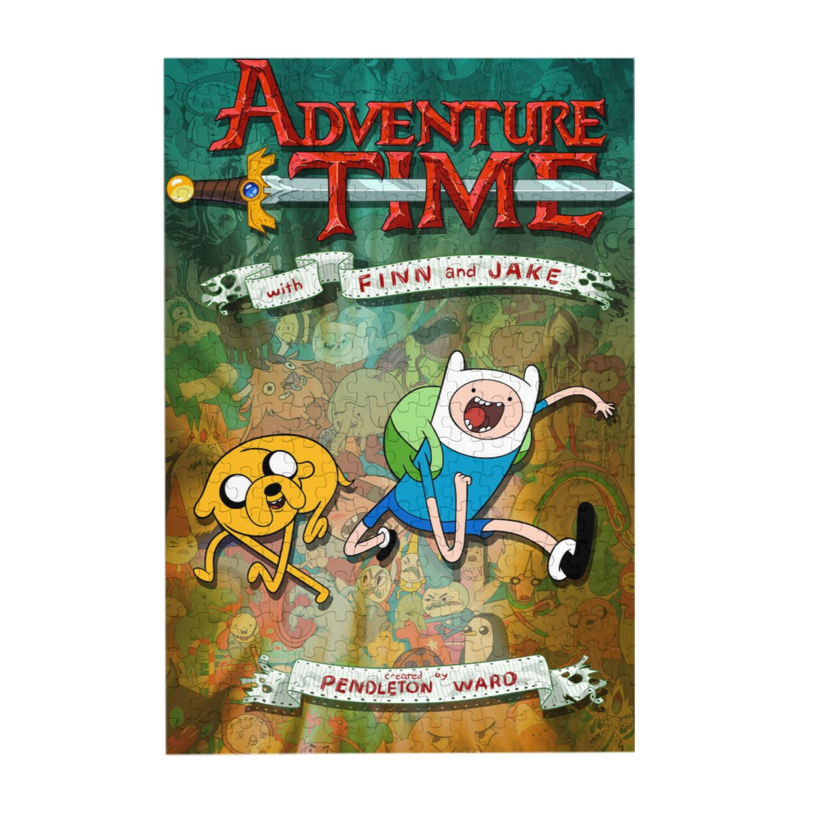 Adventure Time Jake the Dog Jigsaw Puzzle 300 Piece Art Puzzles for ...
