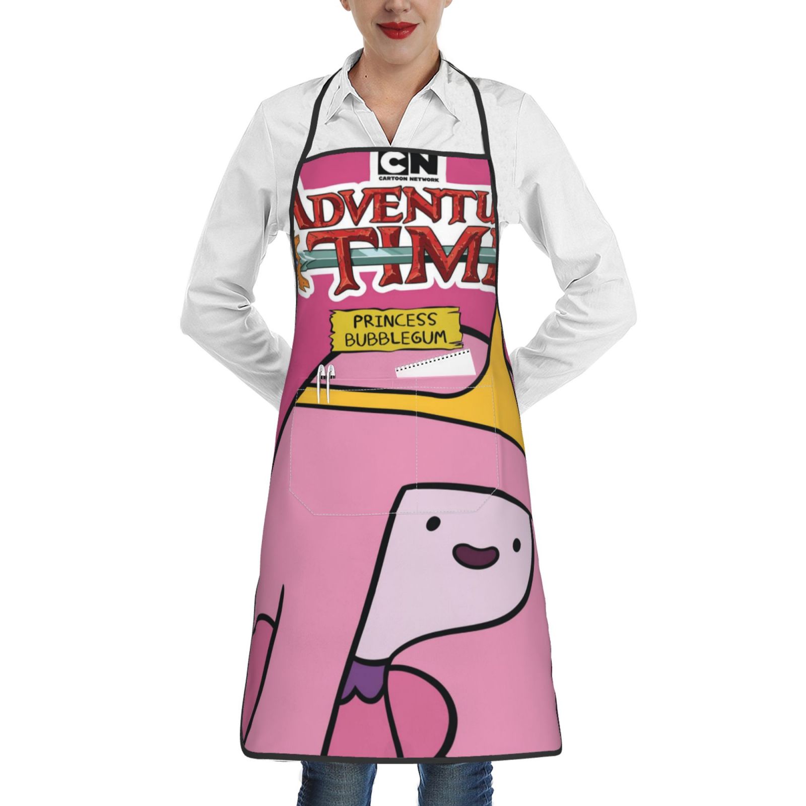 Adventure Time Jake the Dog Kitchen Cooking Aprons, Adjustable Bib Soft ...