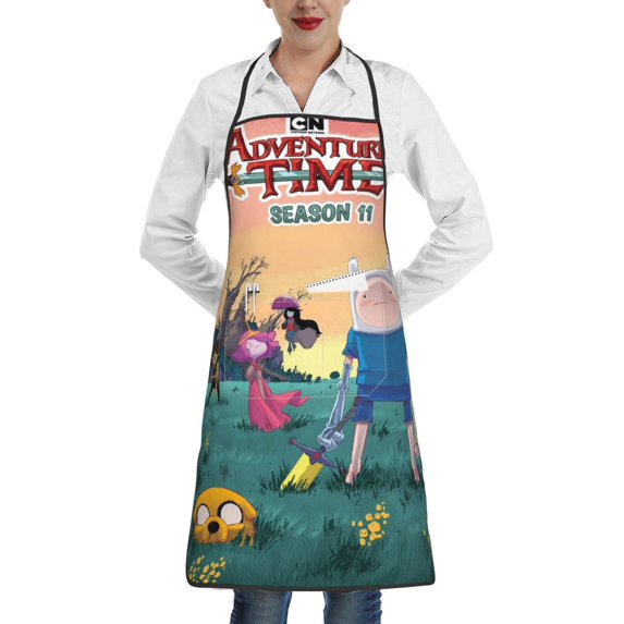 Adventure Time Jake the Dog Kitchen Cooking Aprons, Adjustable Bib Soft ...