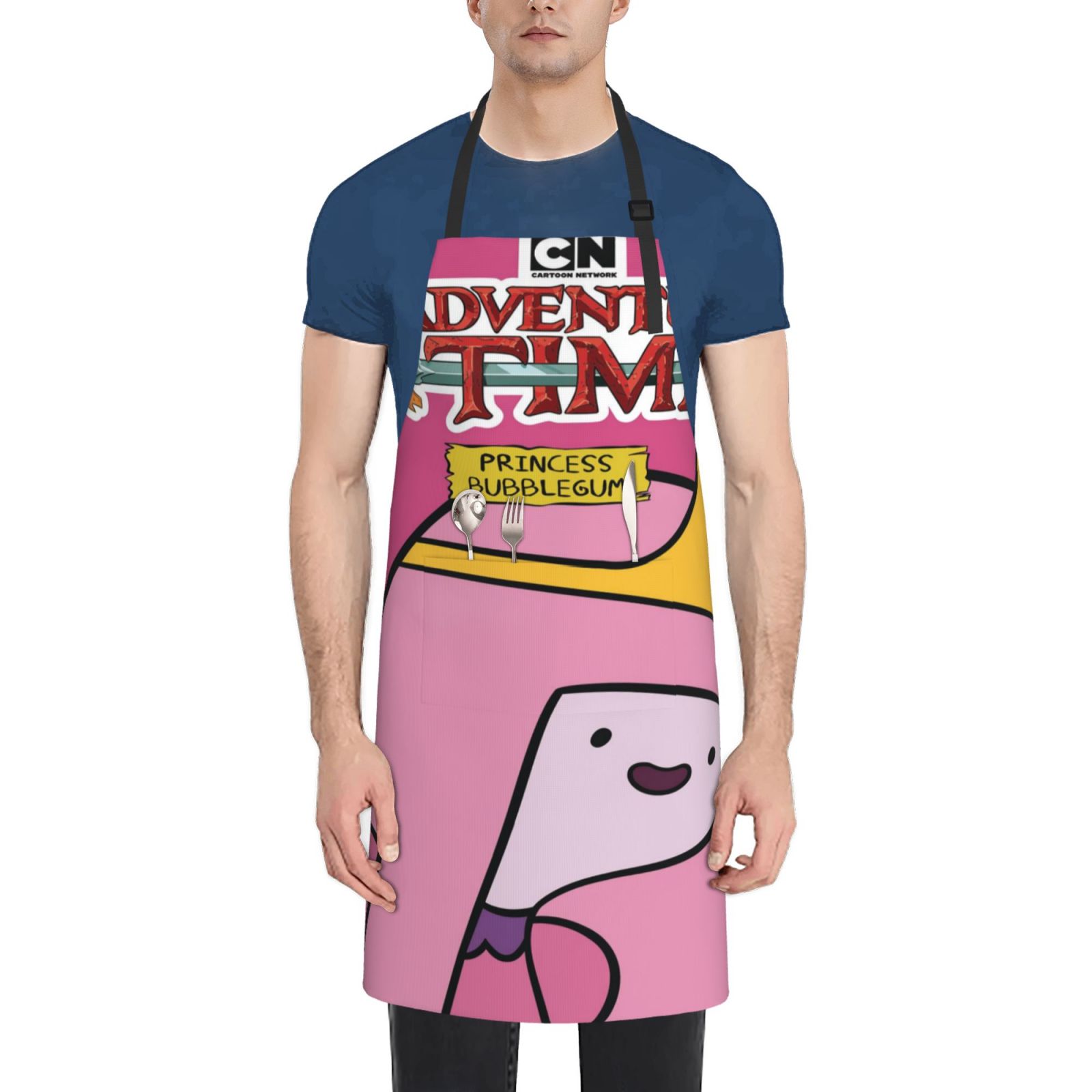 Adventure Time Jake the Dog Kitchen Cooking Aprons, Adjustable Bib Soft ...