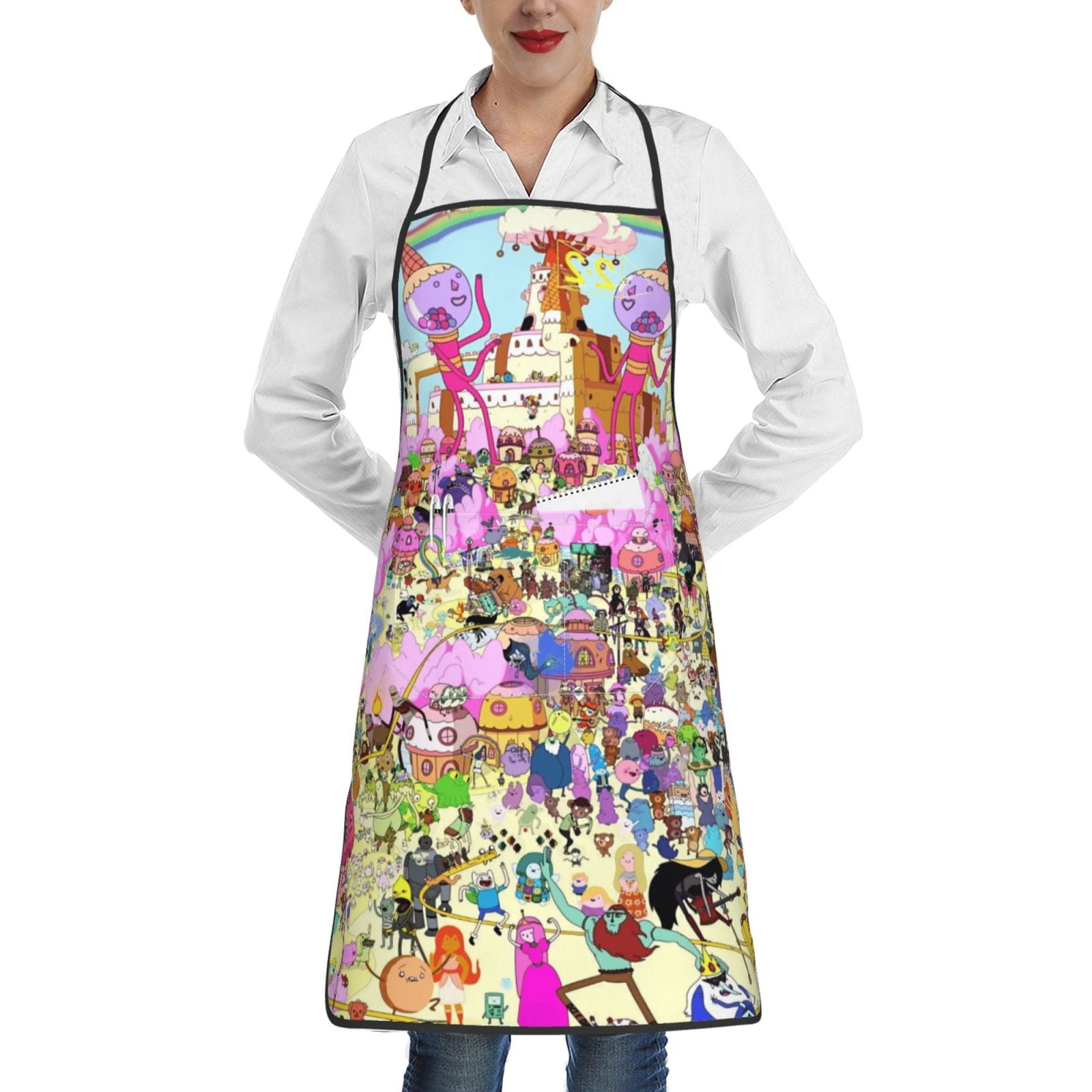 Adventure Time Jake the Dog Kitchen Cooking Aprons, Adjustable Bib Soft ...