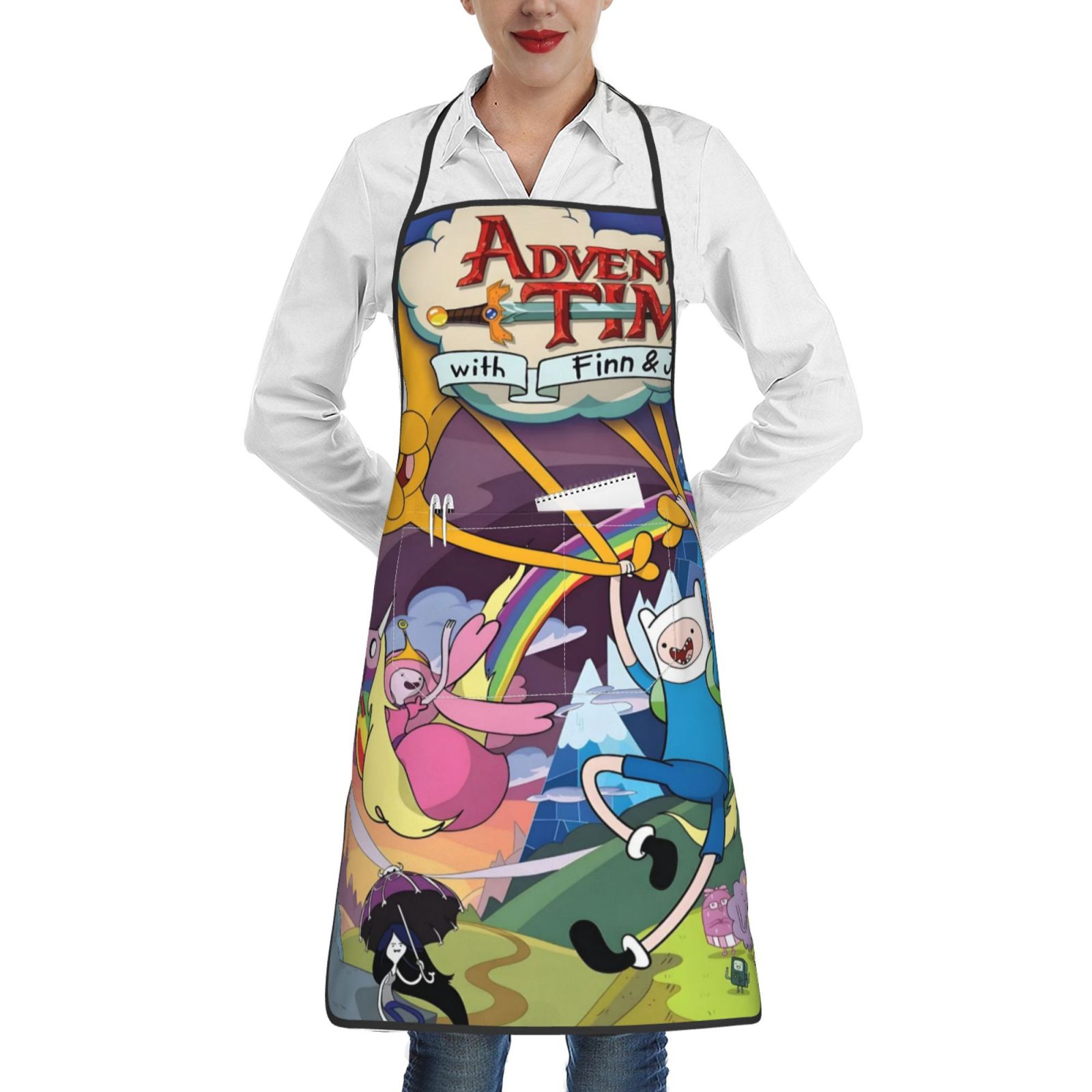 Adventure Time Jake the Dog Kitchen Cooking Aprons, Adjustable Bib Soft ...