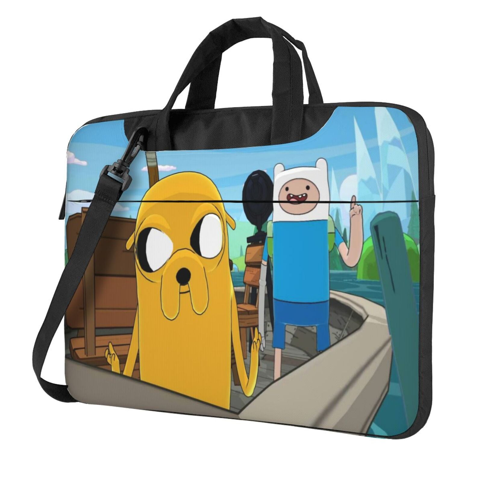 Adventure Time Jake the Dog Laptop Bag Case, 13 inch Computer Bag ...