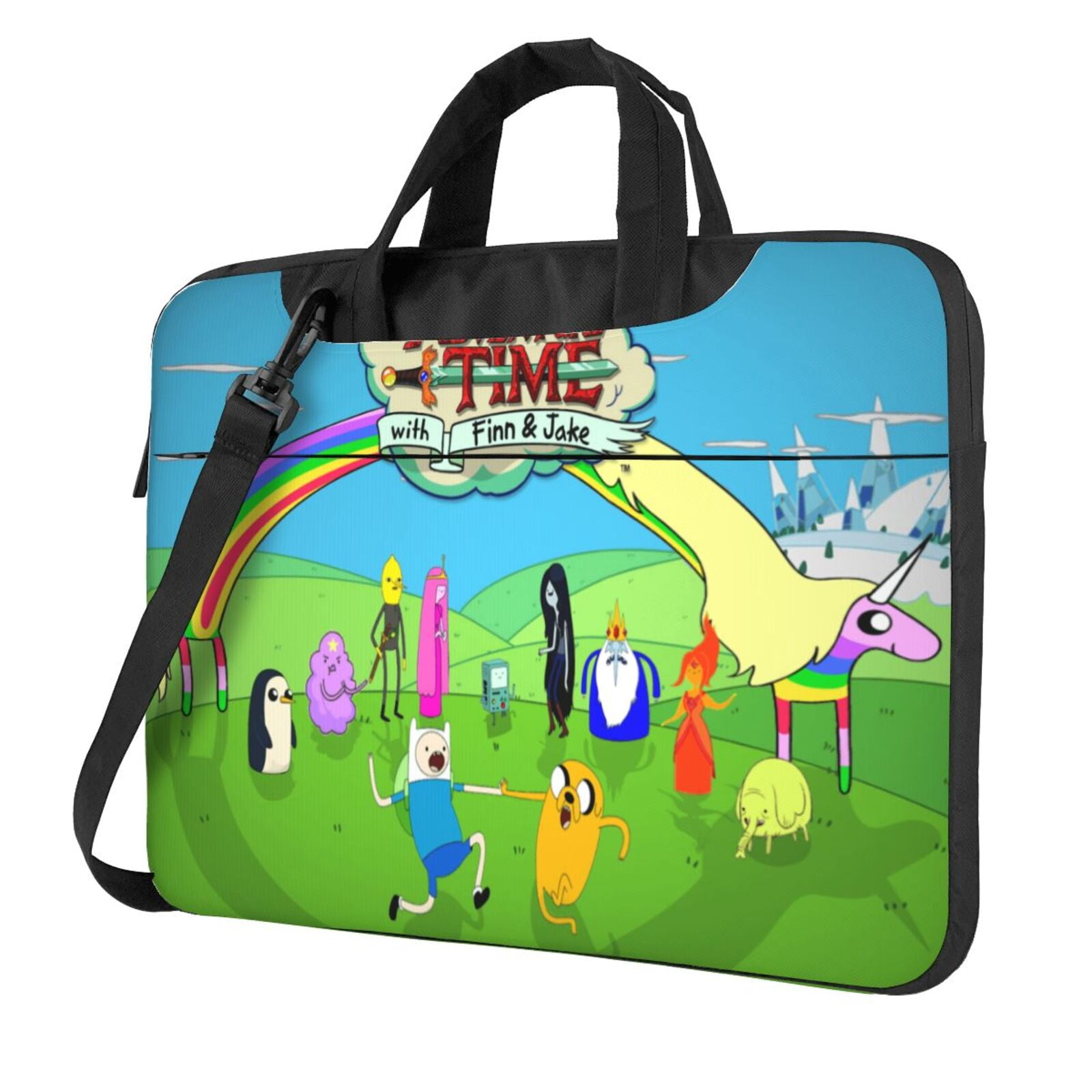 Adventure Time Jake the Dog Laptop Bag Case, 13 inch Computer Bag ...