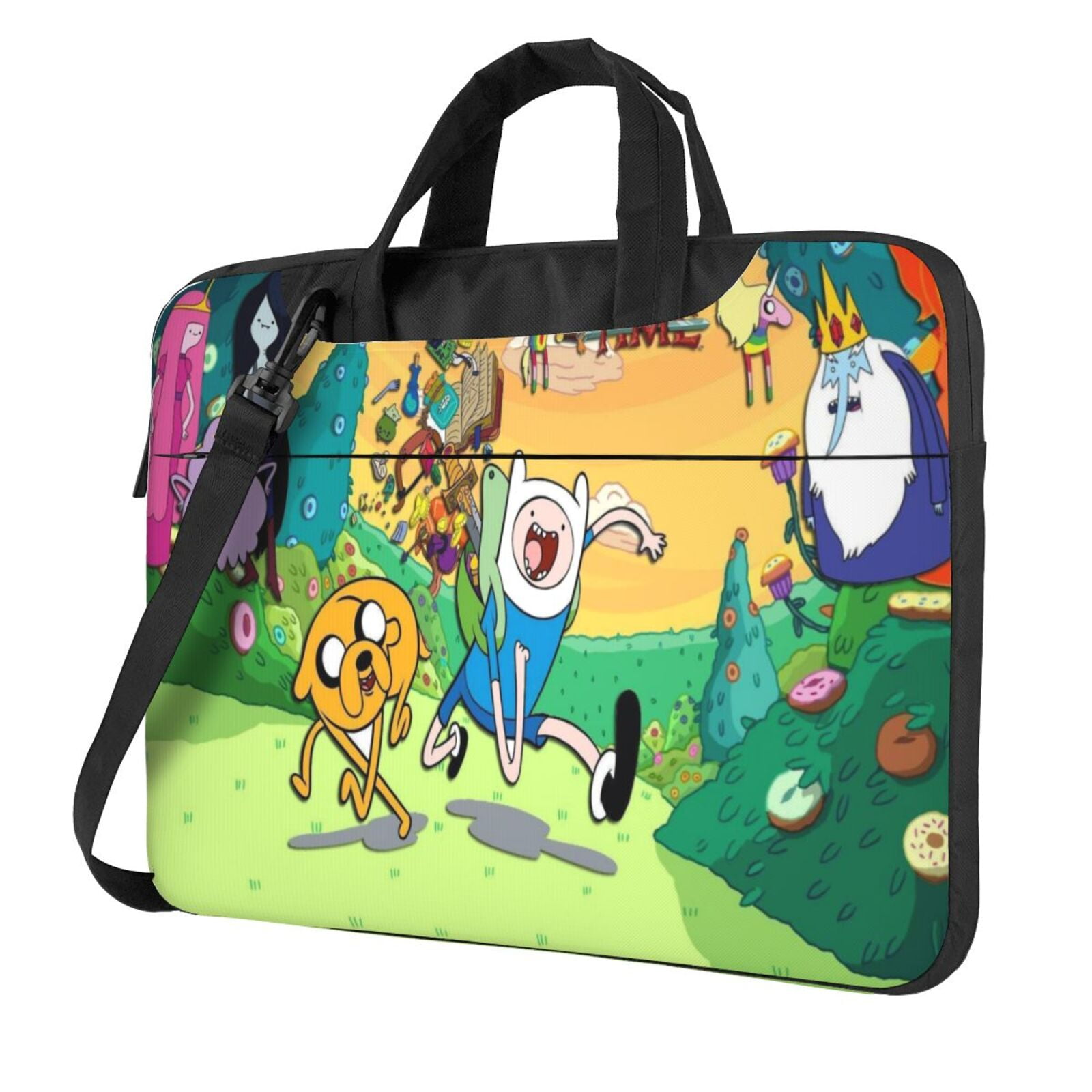 Adventure Time Jake the Dog Laptop Bag Case, 14 inch Computer Bag ...