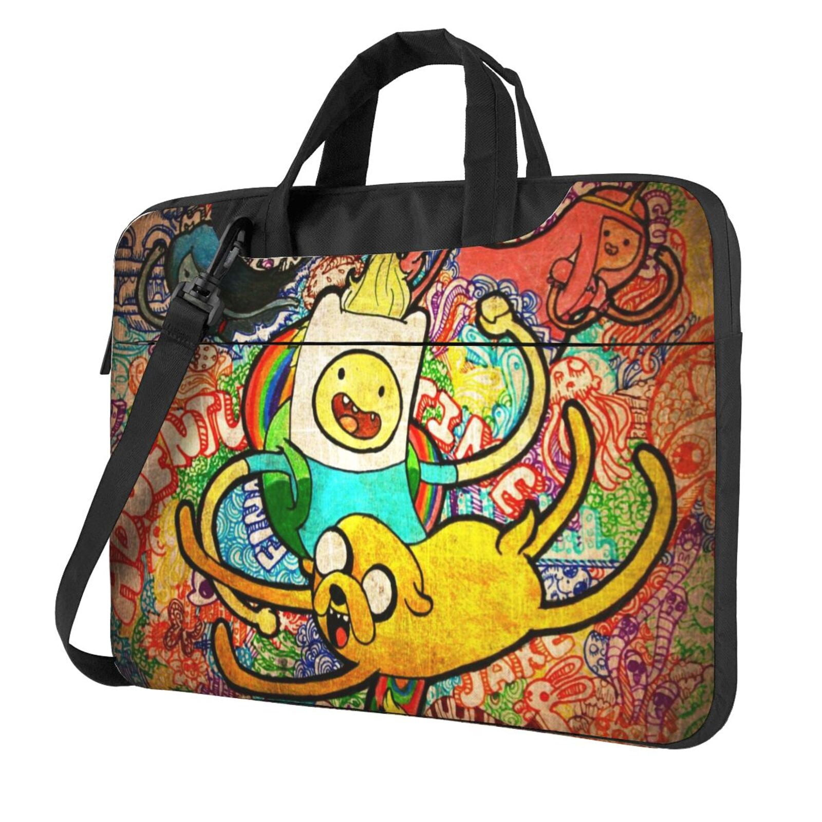 Adventure Time Jake the Dog Laptop Bag Case, 14 inch Computer Bag ...