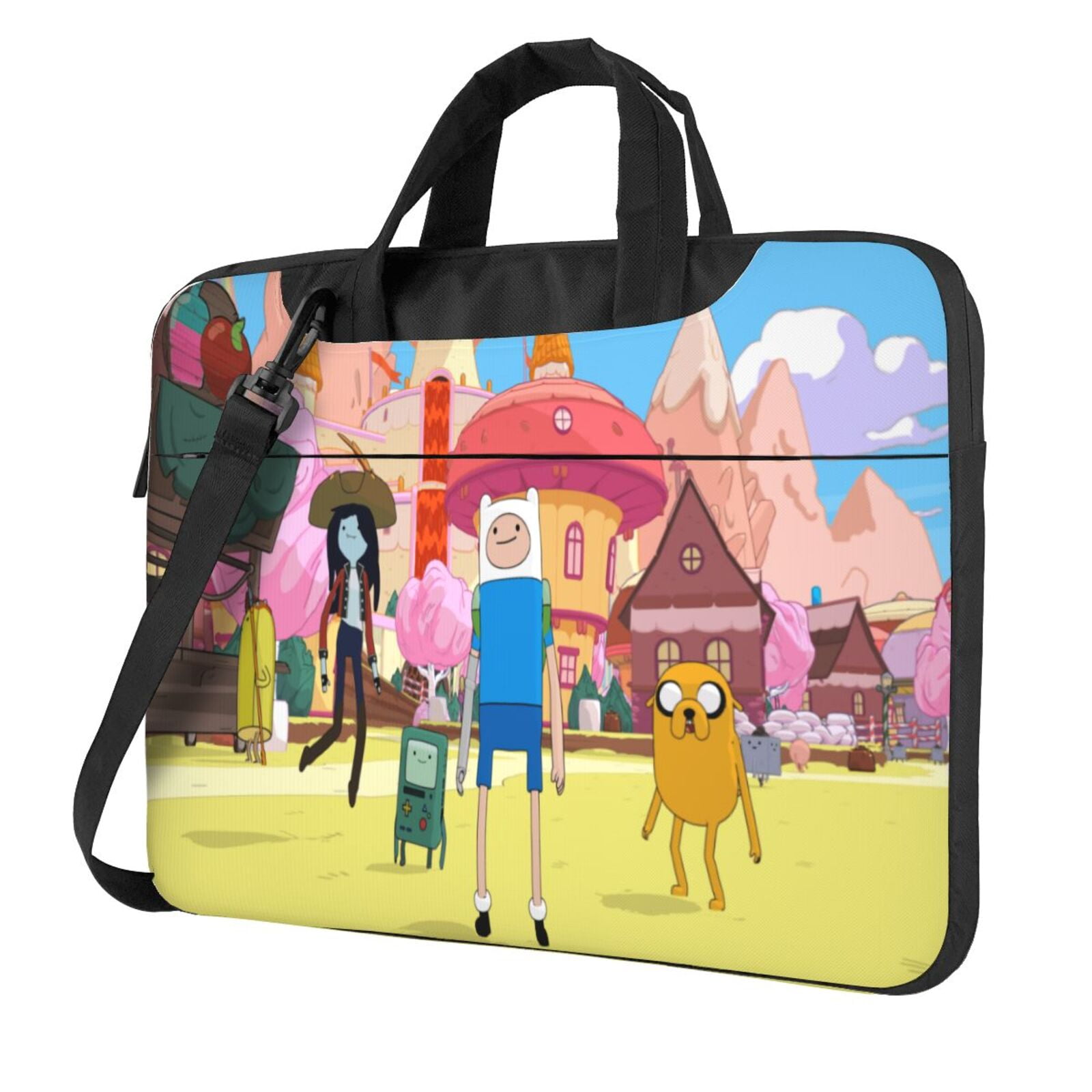 Adventure Time Jake the Dog Laptop Bag Case, 15.6 inch Computer Bag ...