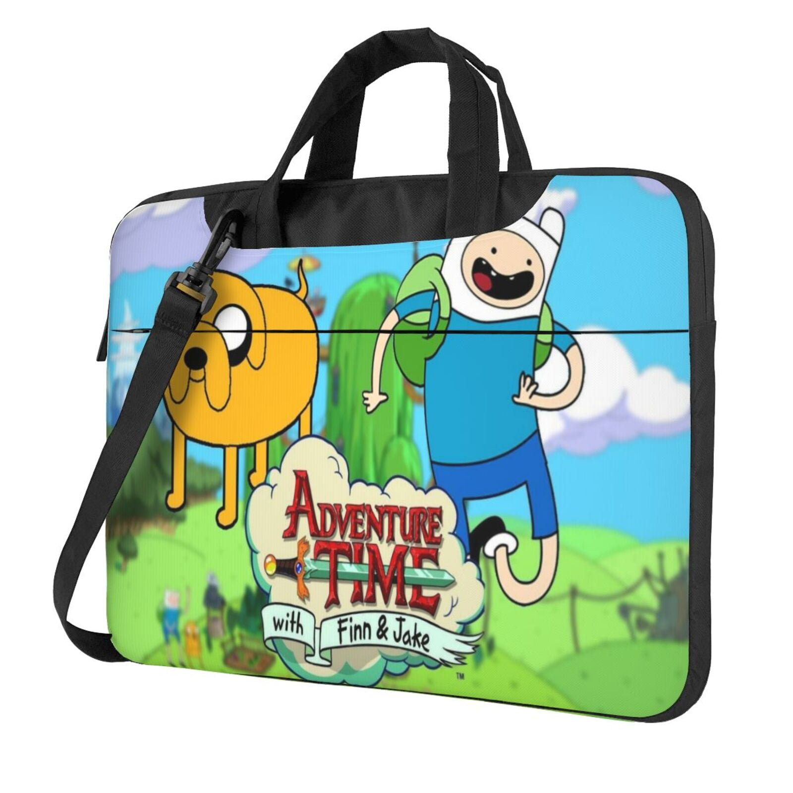 Adventure Time Jake the Dog Laptop Bag Case, 15.6 inch Computer Bag ...