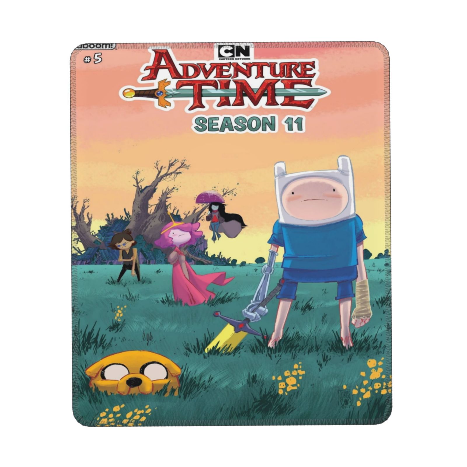 Adventure Time Jake the Dog Mouse Pad, Non-Slip Rubber Base Desktop ...
